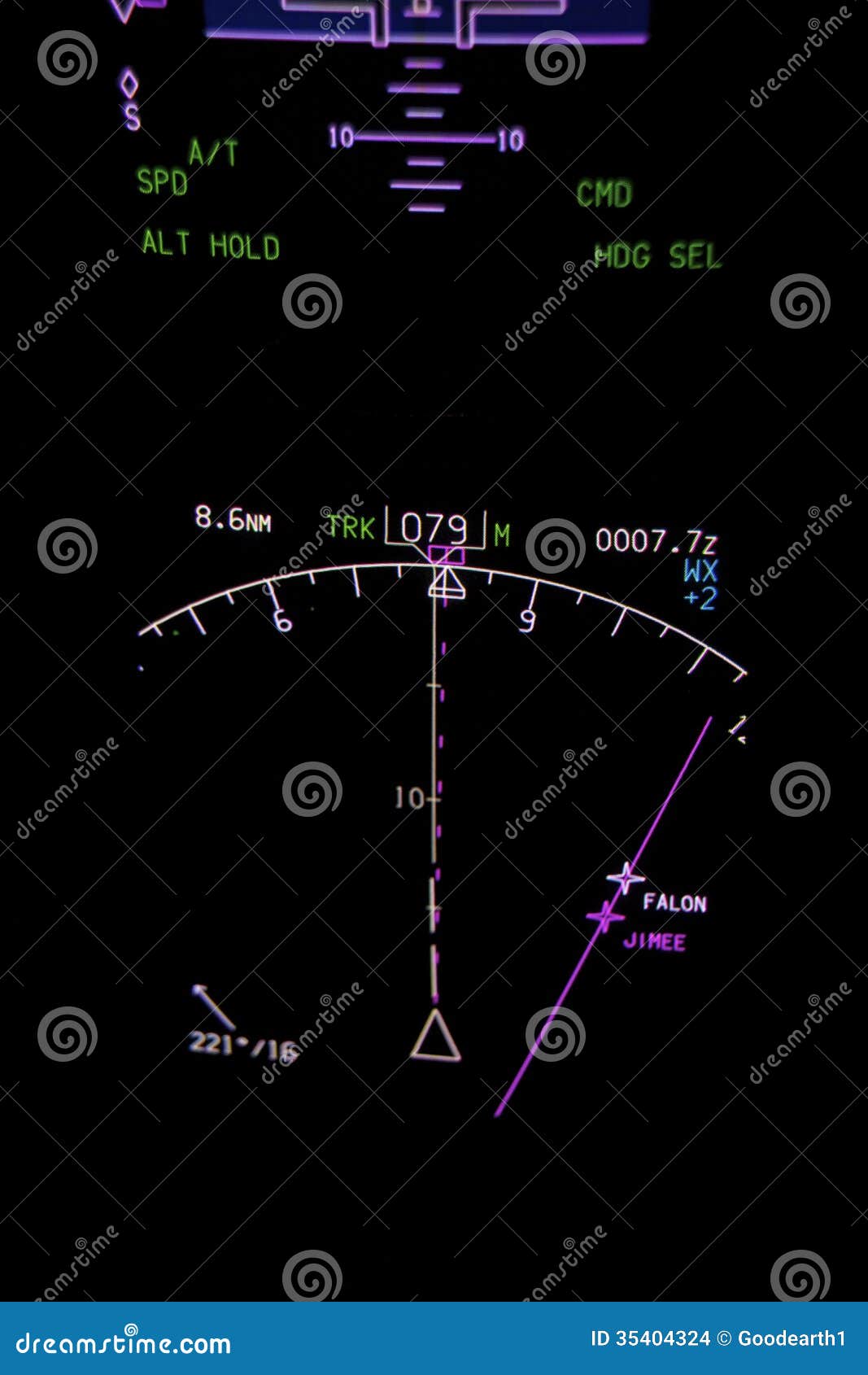 Flight instruments stock photo. Image of fixes, aviation - 35404324