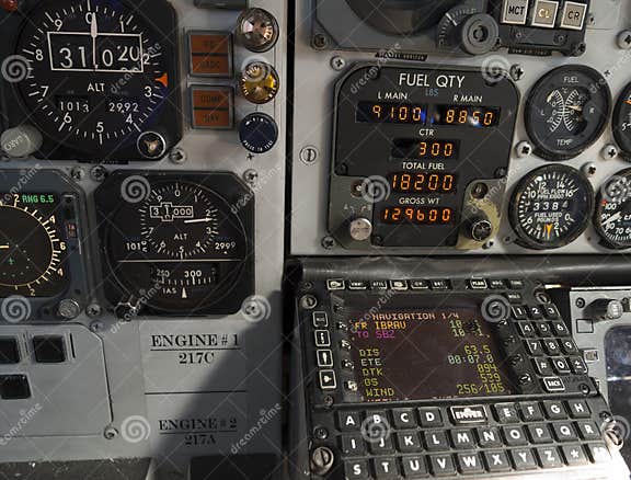 Flight management system stock photo. Image of steel - 36257930