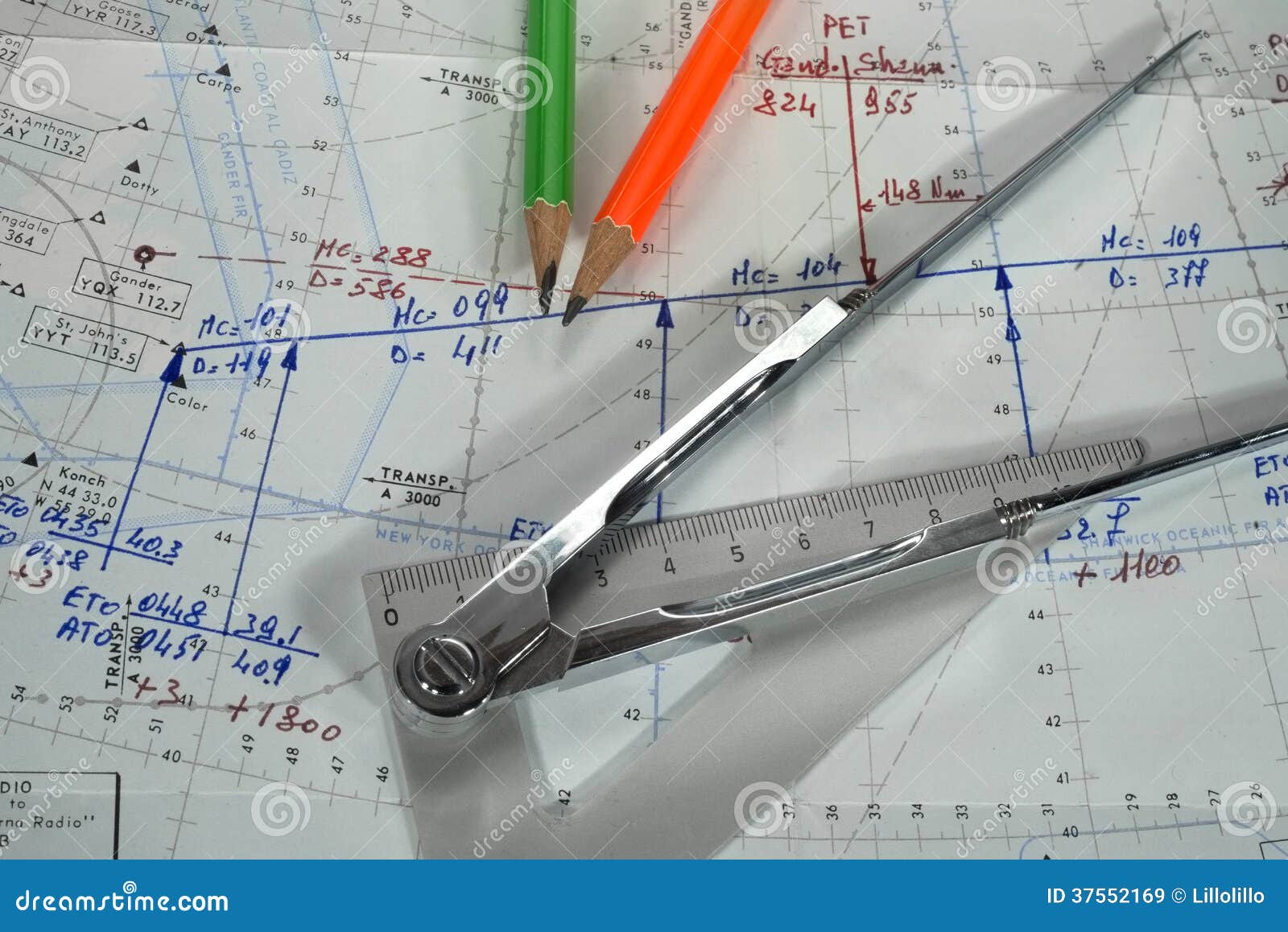 Flight planning stock image. Image of aircraft, airway - 37552169