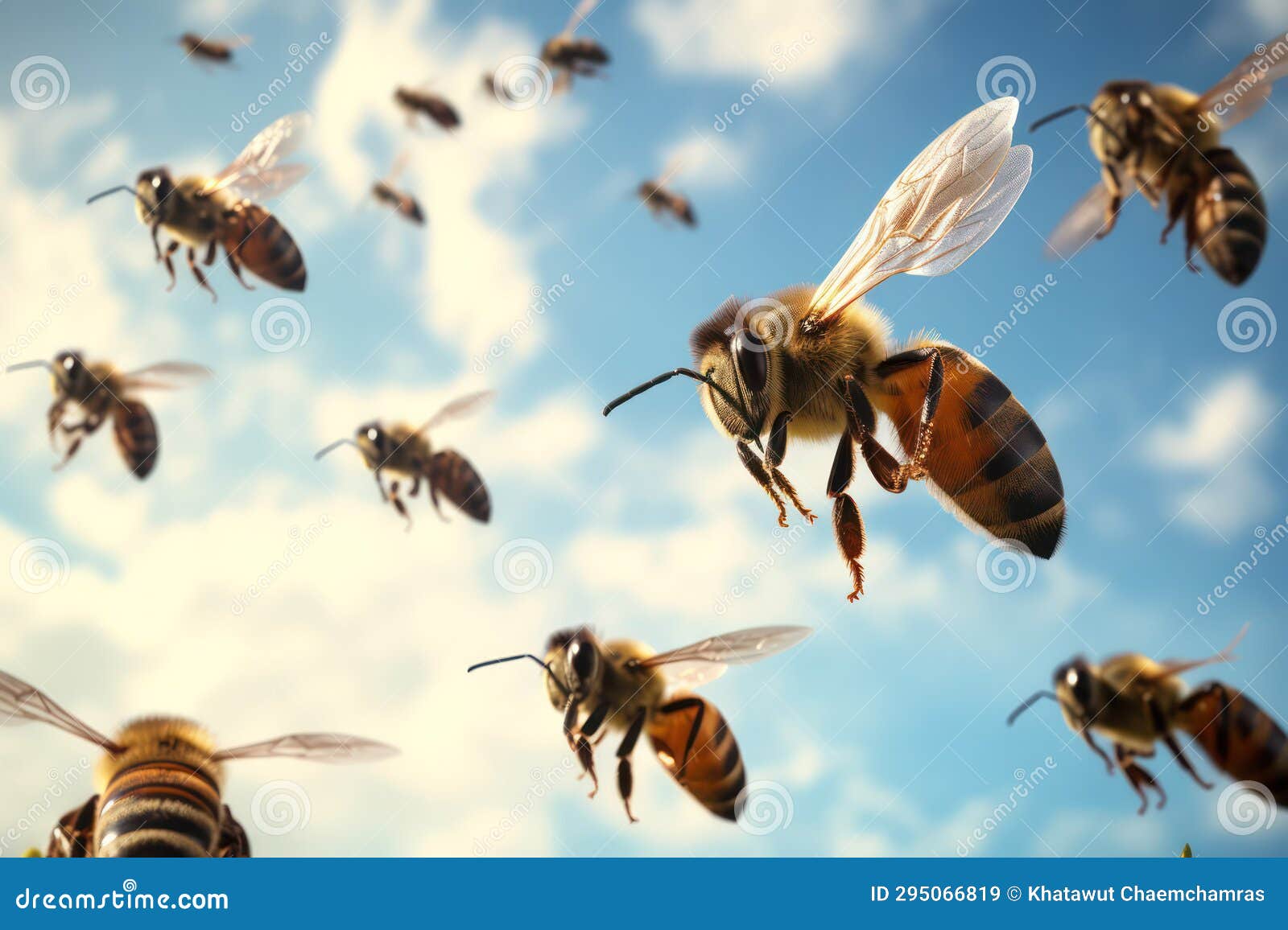 Flight of the Pollinators: Honey Bees in Energetic Motion, a Symphony ...