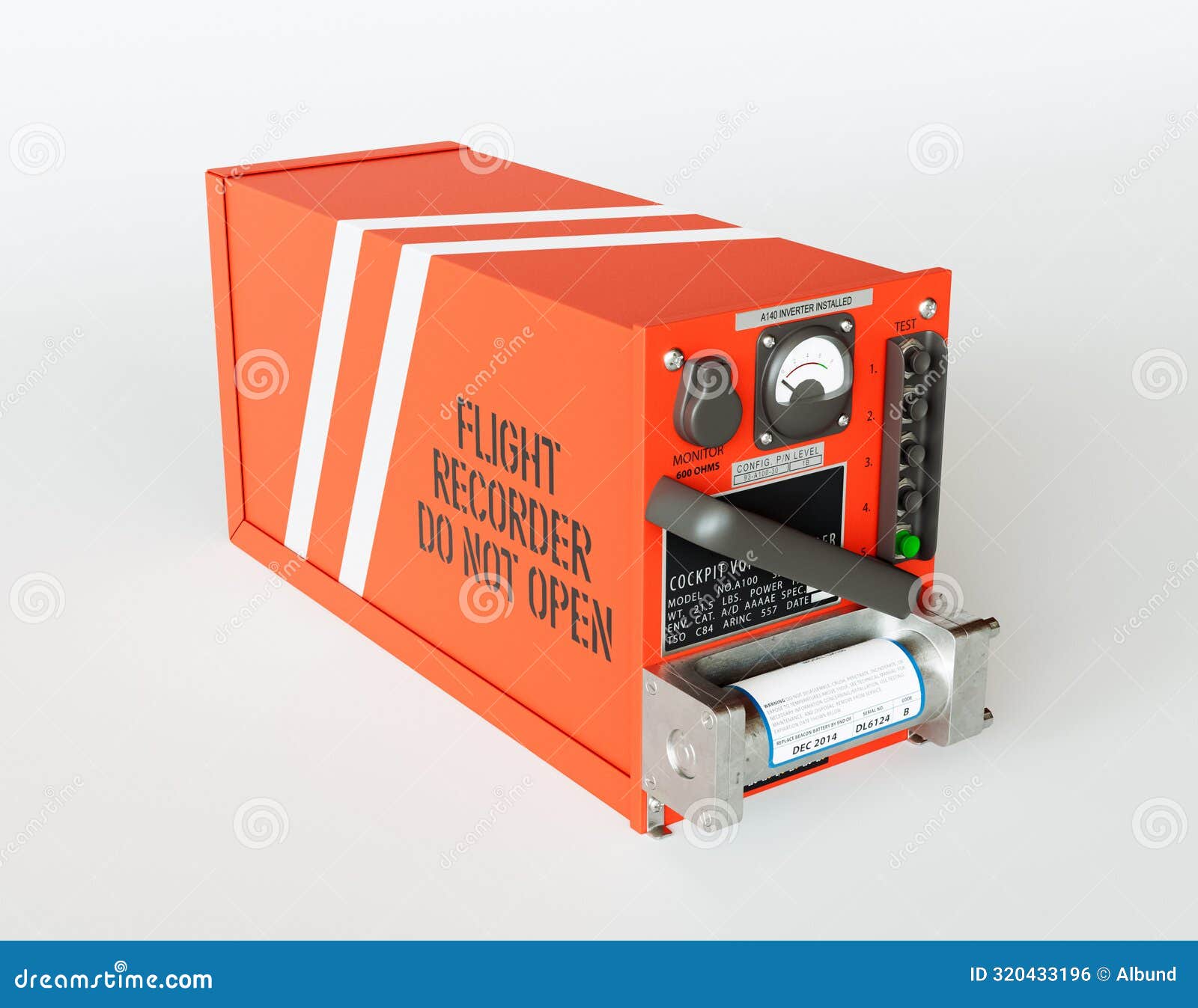 Flight Recorder stock illustration. Illustration of plan - 320433196