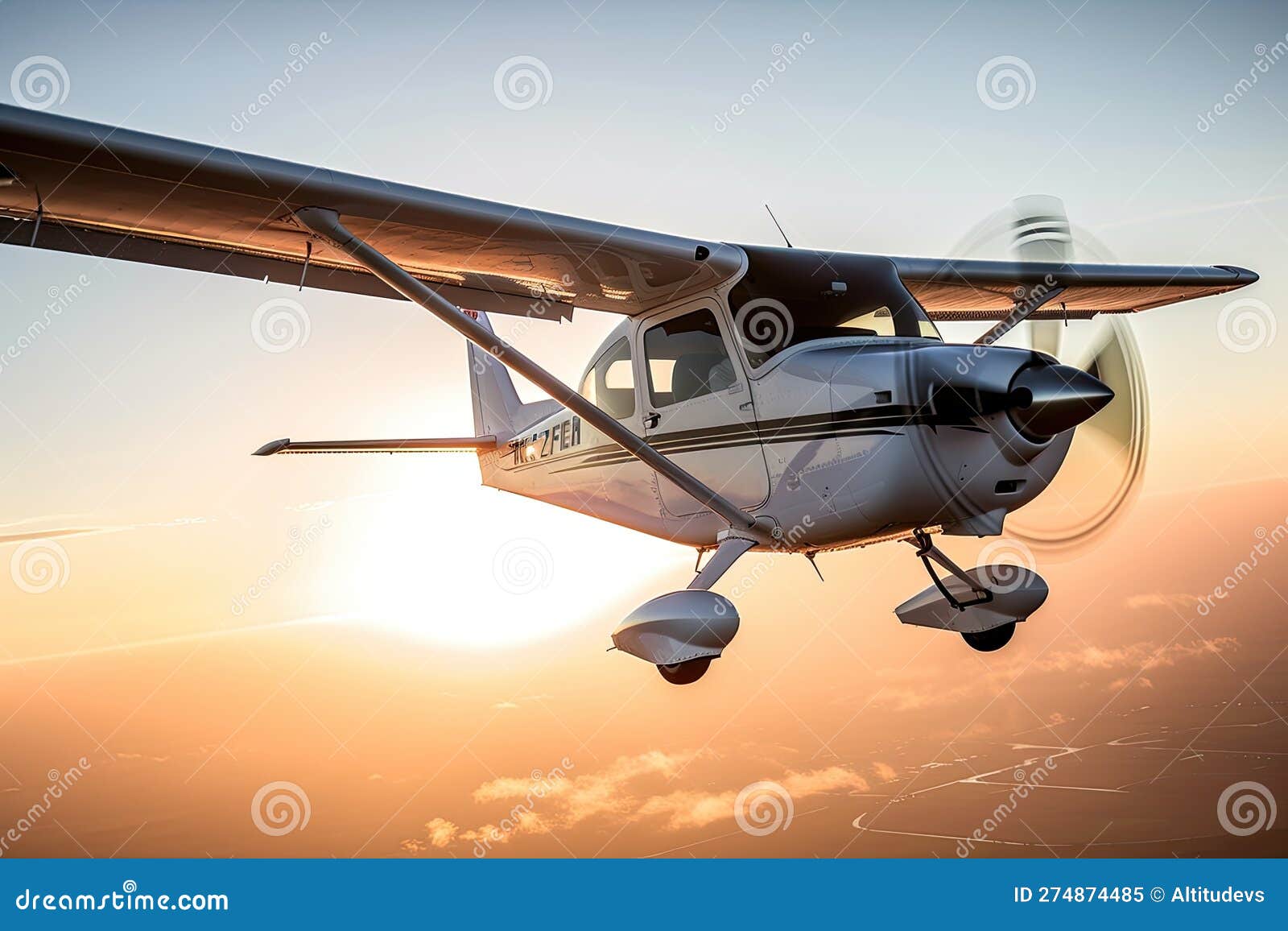 Flight School, with Students Learning the Basics of Flight and Aviation ...