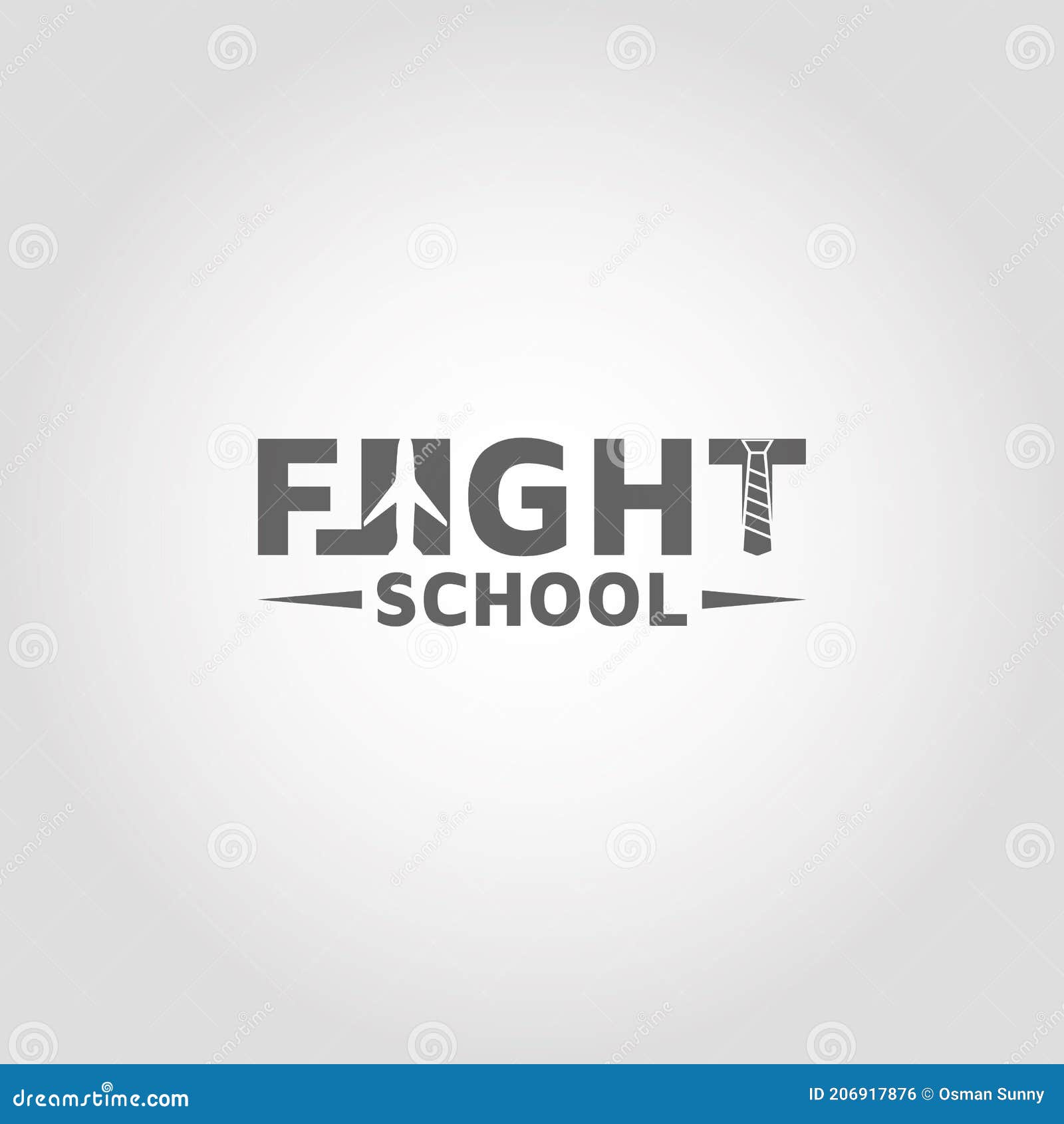 Flight School Vector Logo Design Template Idea Stock Vector ...