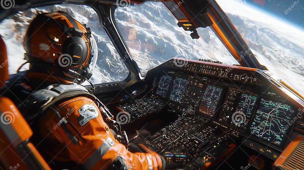 Flight Simulation Pilot Training Aviation Technology Hyper-realistic ...