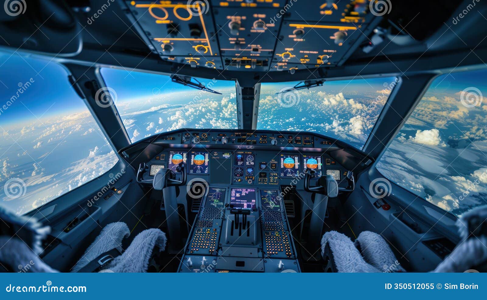 A Flight Simulator With Realistic Controls And Virtual Displays ...