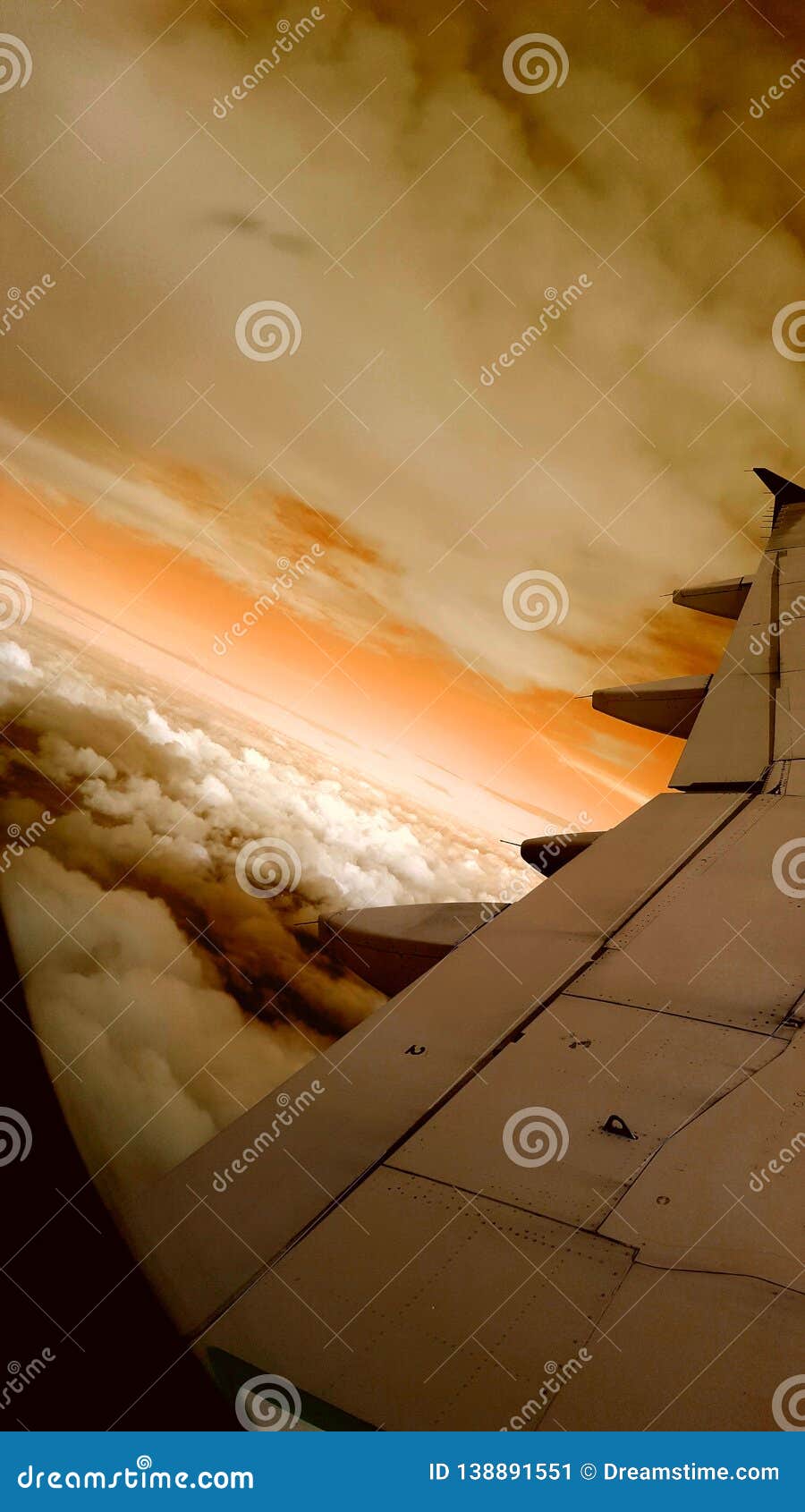 Flight and sky stock image. Image of clouds, airplaine - 138891551