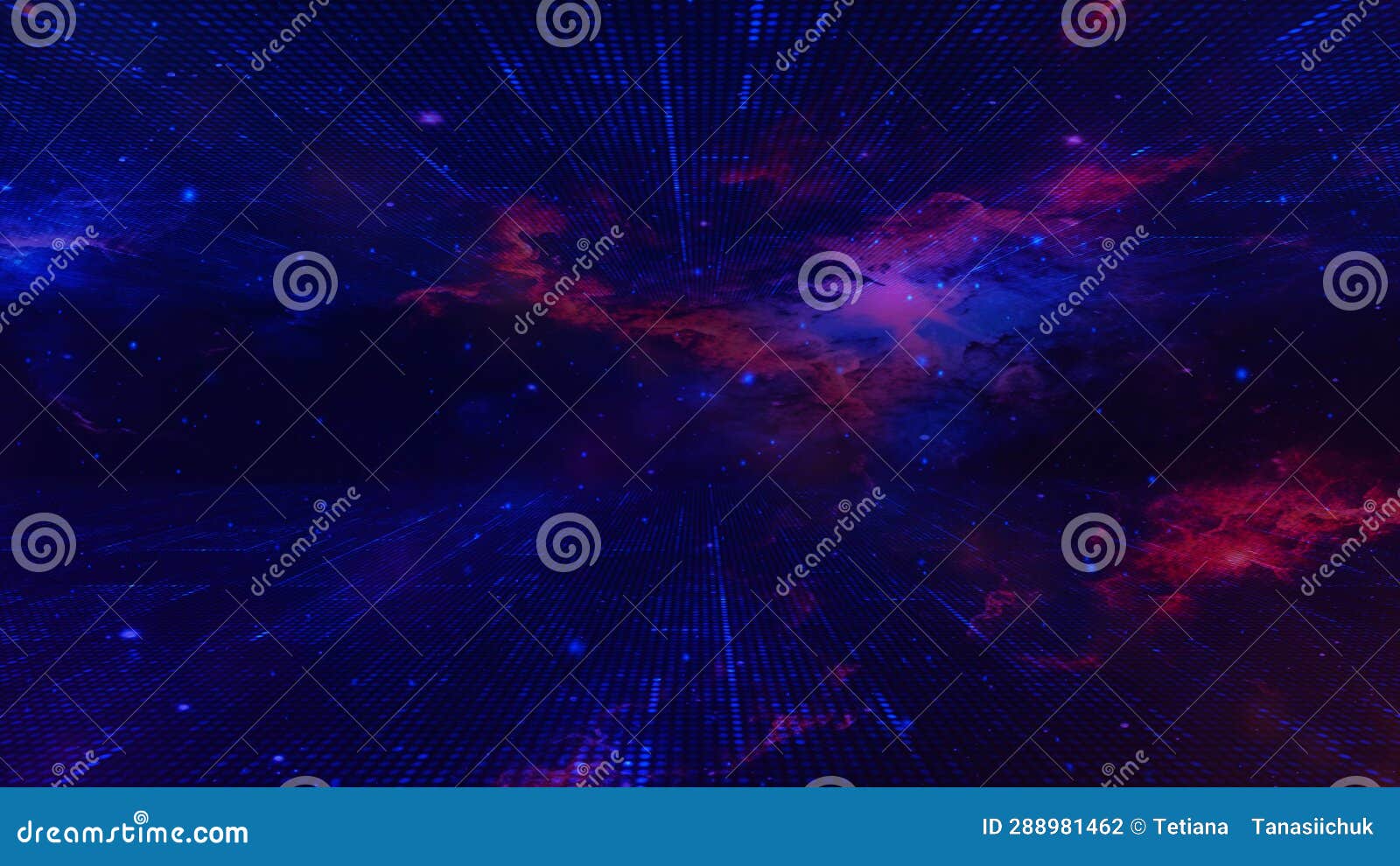 Flight in Space with Simulation of Galaxies and Nebulae. Space Flight ...