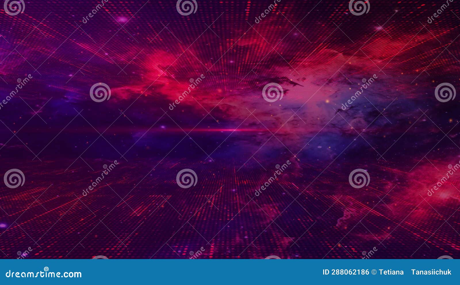 Flight in Space with Simulation of Galaxies and Nebulae. Space Flight ...