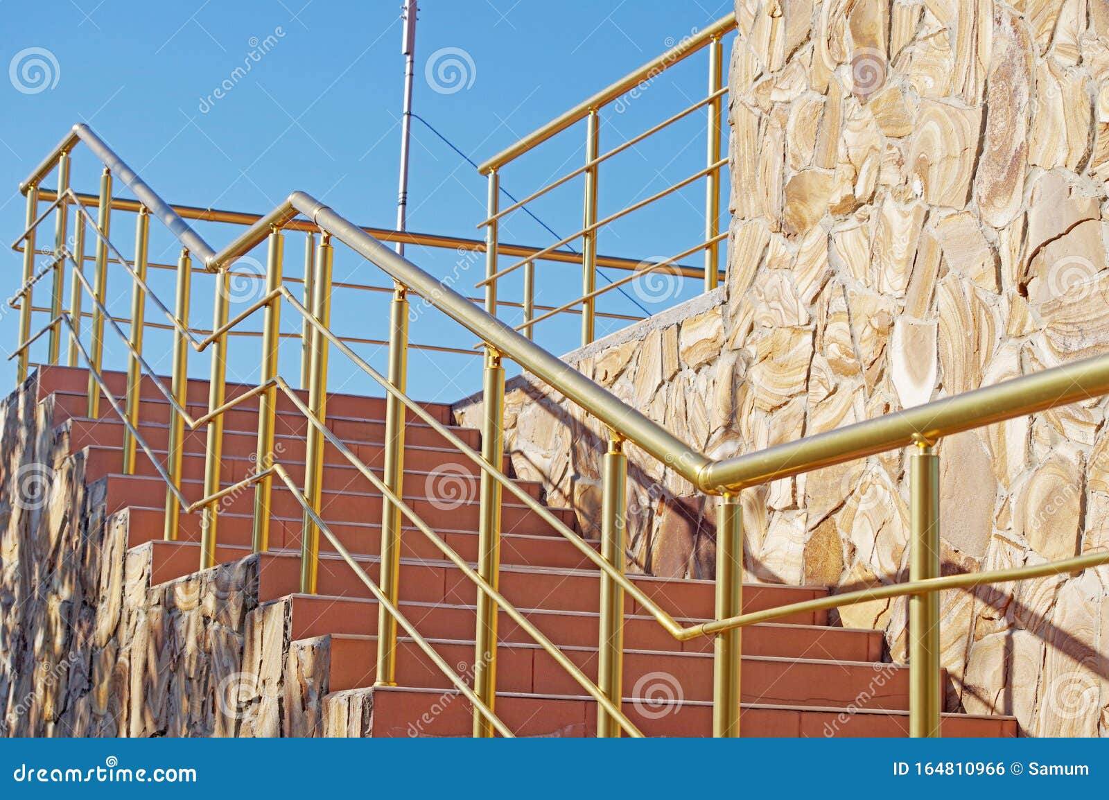 Flight of Stair Steps stock photo. Image of engineering - 164810966