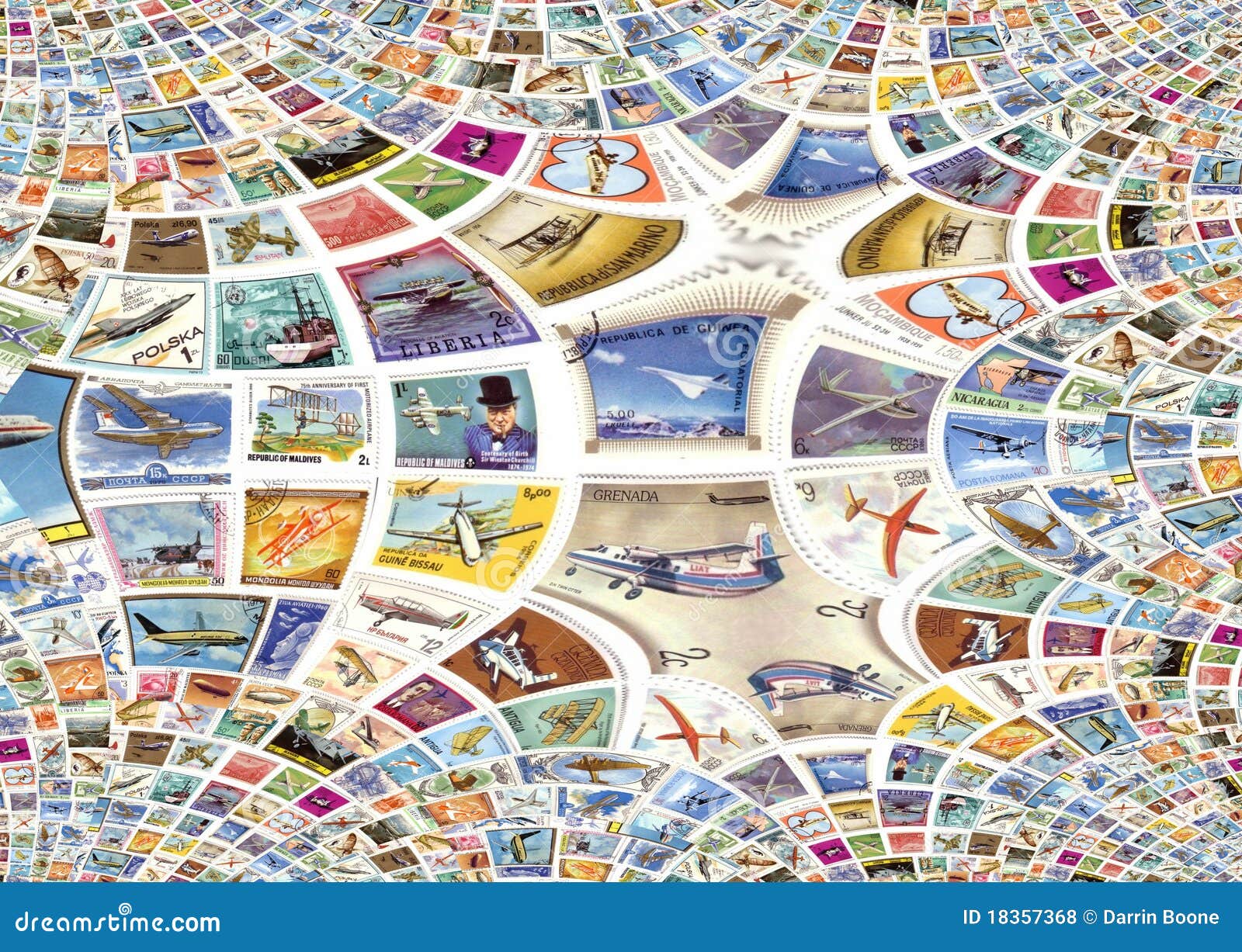 Flight Stamps stock photo. Image of pattern, aviation - 18357368