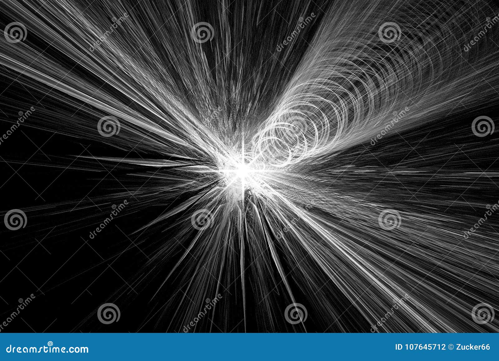 The Flight of the star. stock illustration. Illustration of flash ...