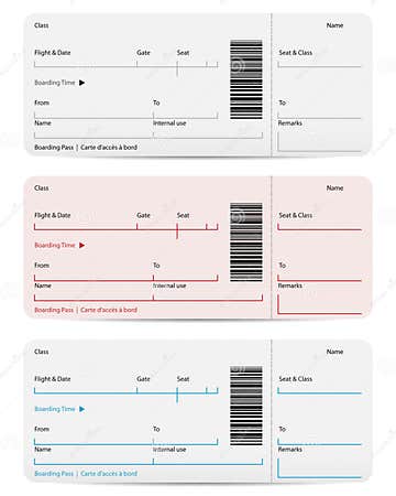 Flight ticket stock vector. Illustration of documents - 23048006