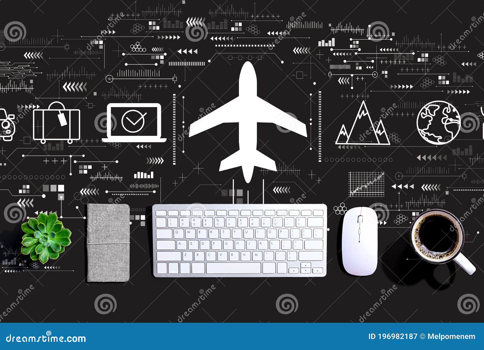 Keyboard Flight Mode Sign Royalty-Free Stock Photo | CartoonDealer.com ...