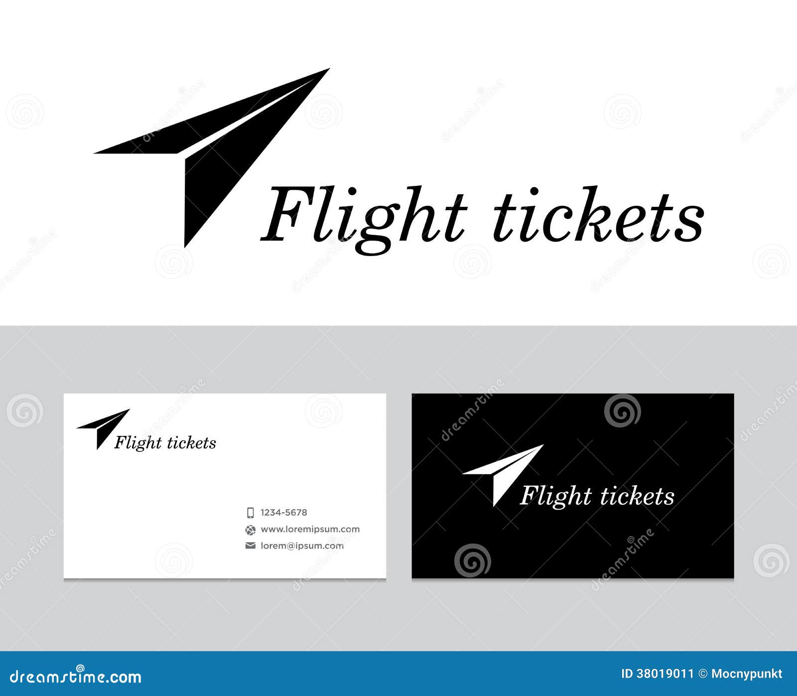 Flight tickets logo stock vector. Illustration of logo - 38019011