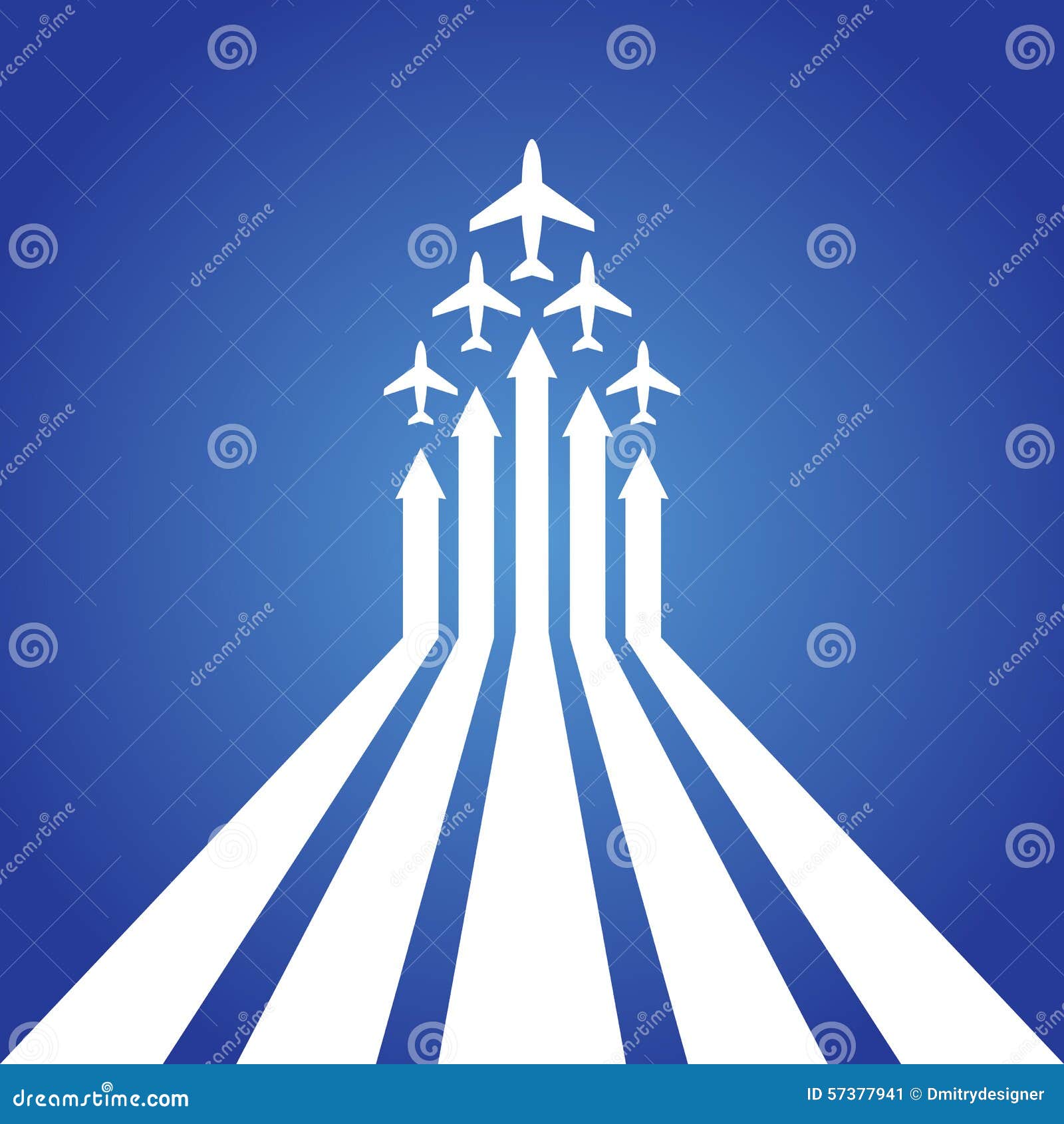 Flight stock vector. Illustration of speed, transportation - 57377941