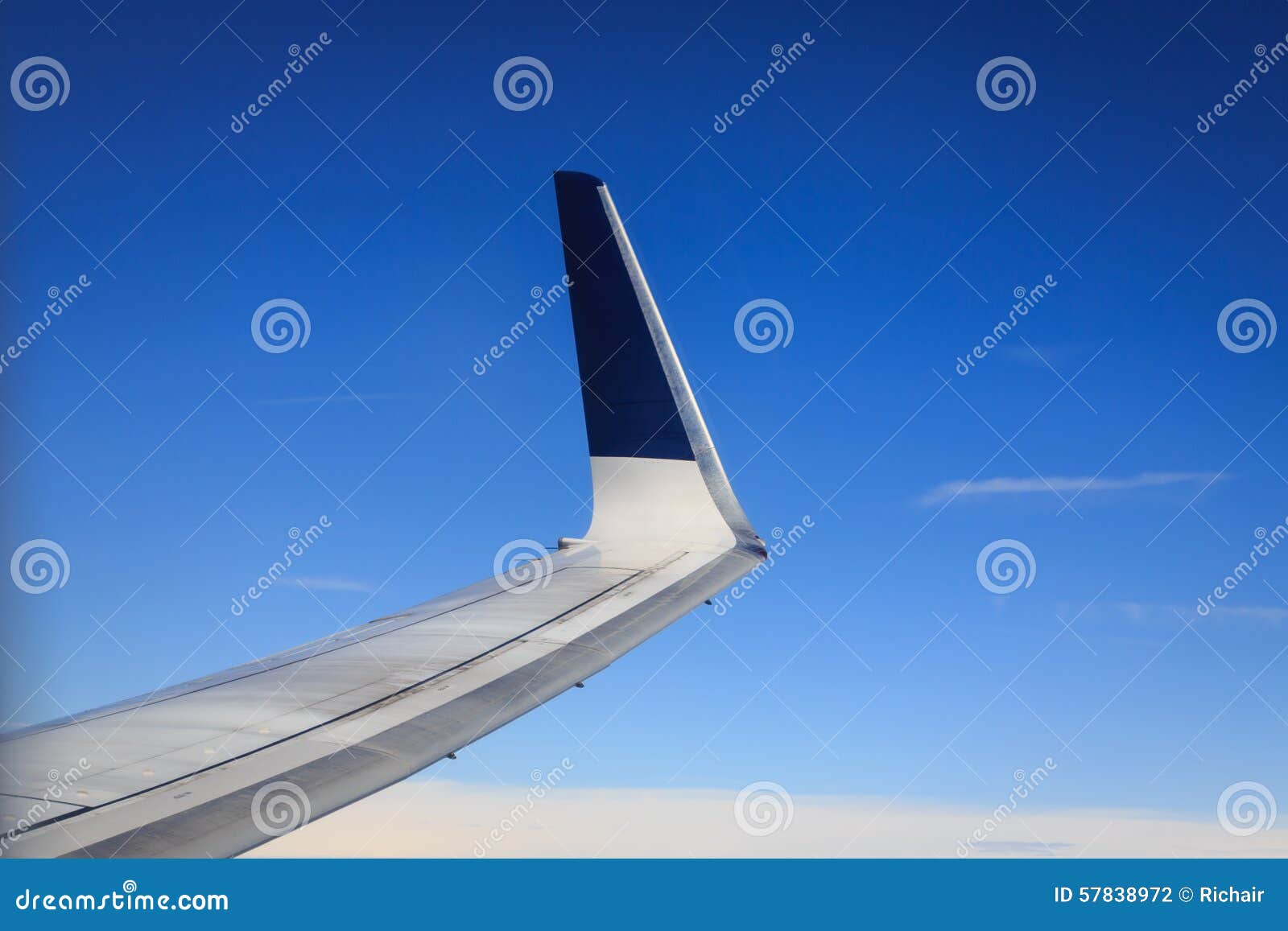 In flight stock photo. Image of wing, airliner, travel - 57838972