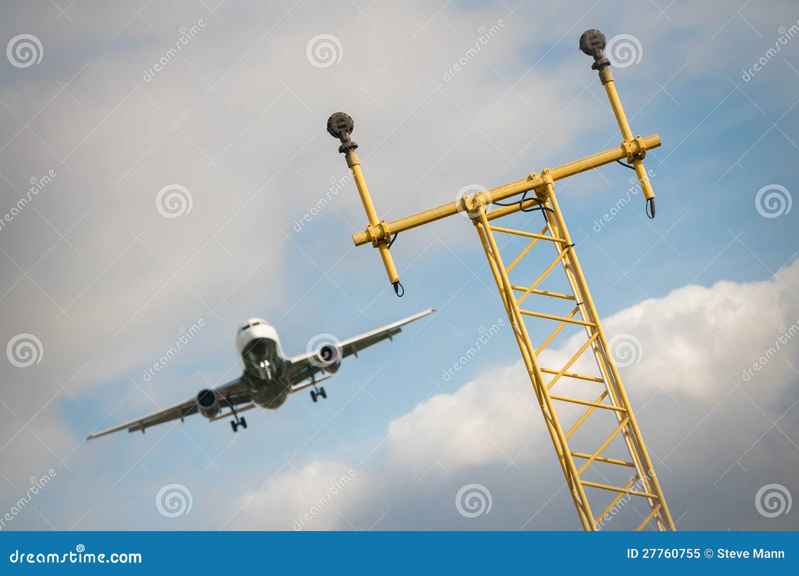 Flightpath stock image. Image of airliner, airport, gear - 27760755