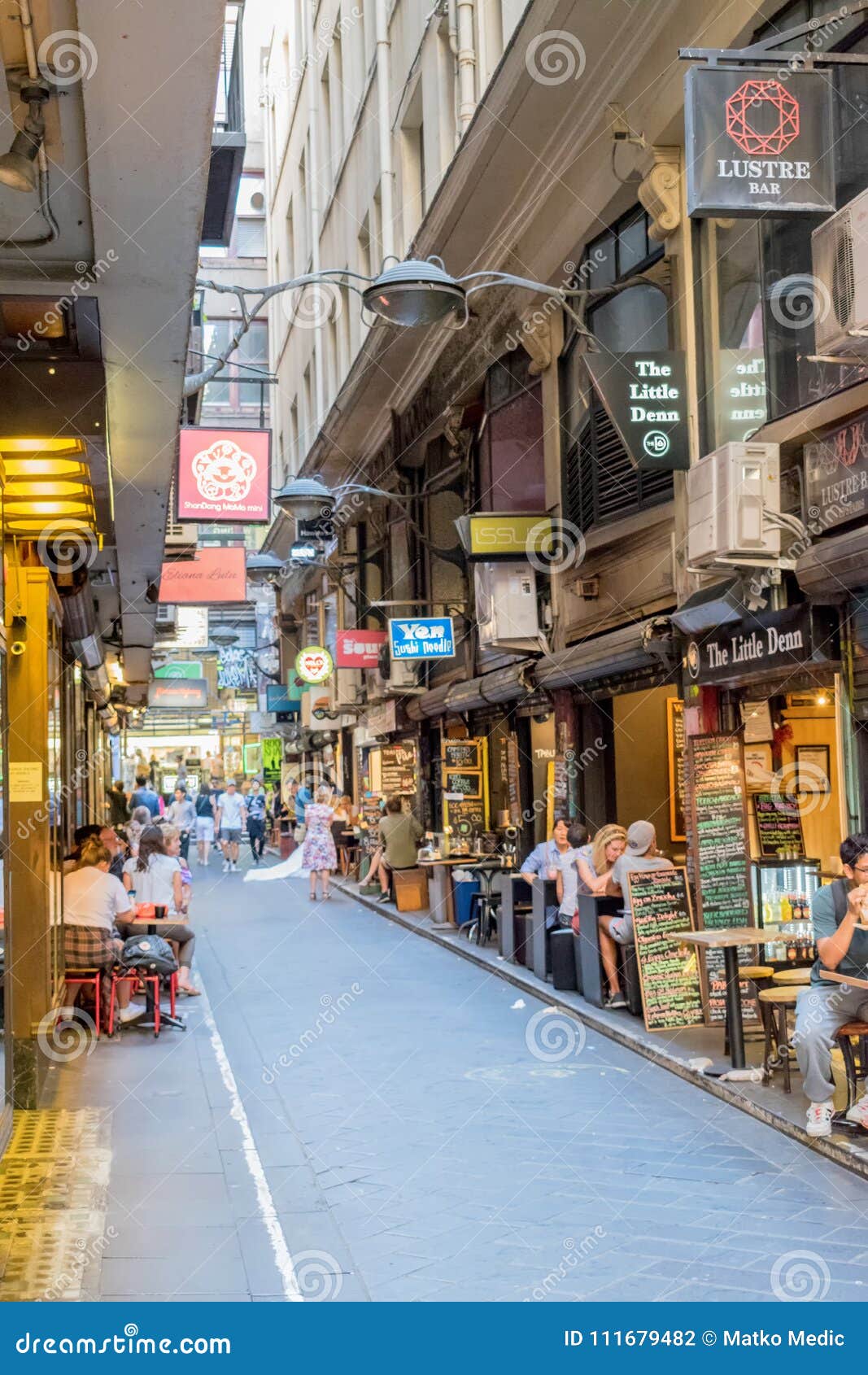 Flinders Lane in Melbourne, Australia Editorial Photography - Image of ...