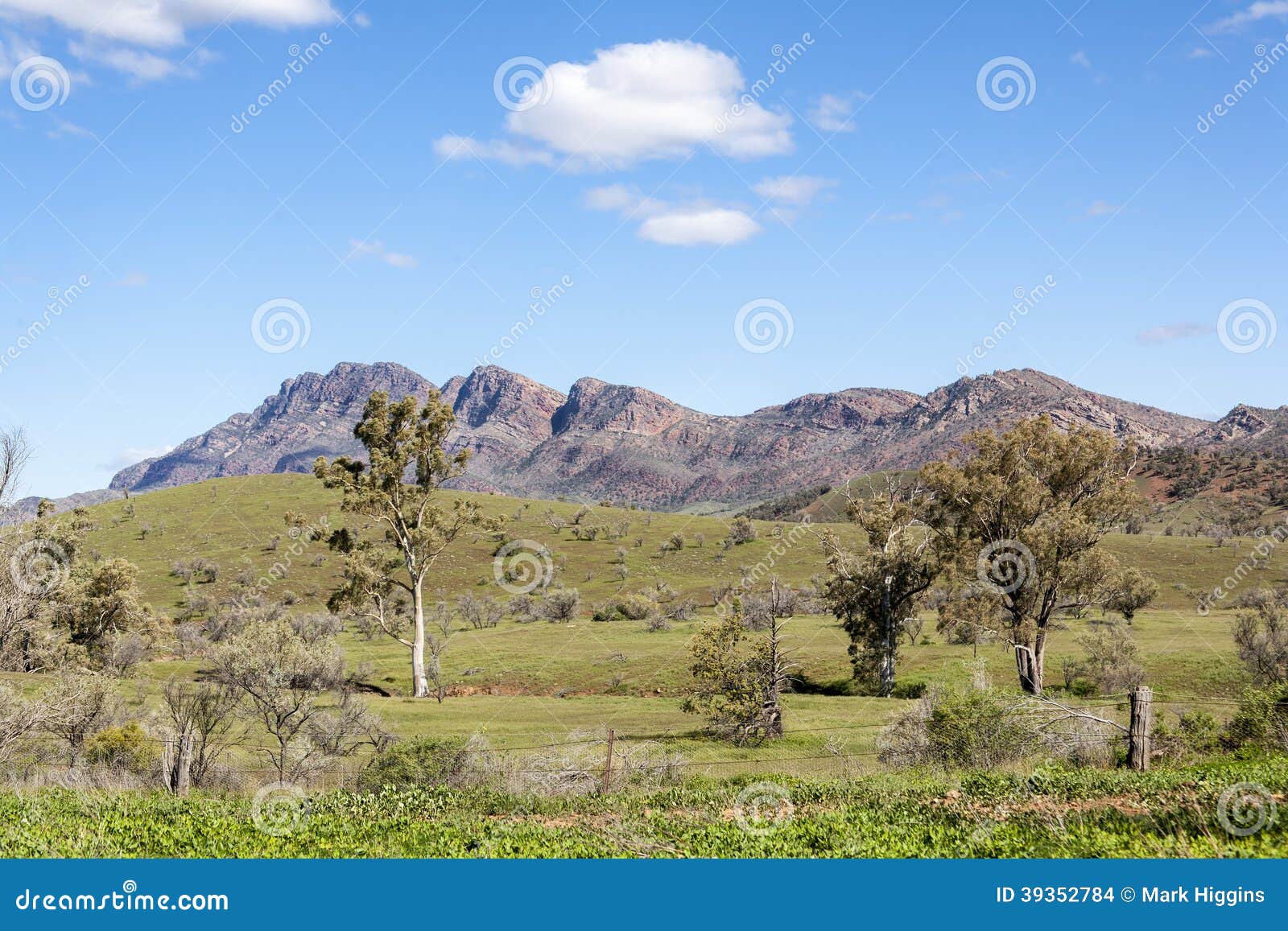 Flinders ranges australia stock photo. Image of nature - 39352784