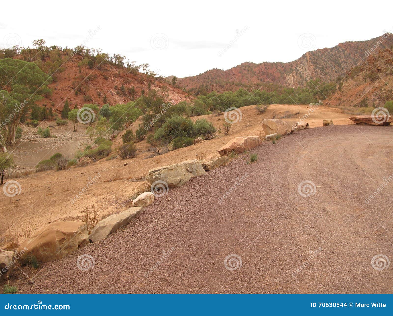 Flinders Ranges, Brachina Gorge, Australia Stock Photo - Image of ...