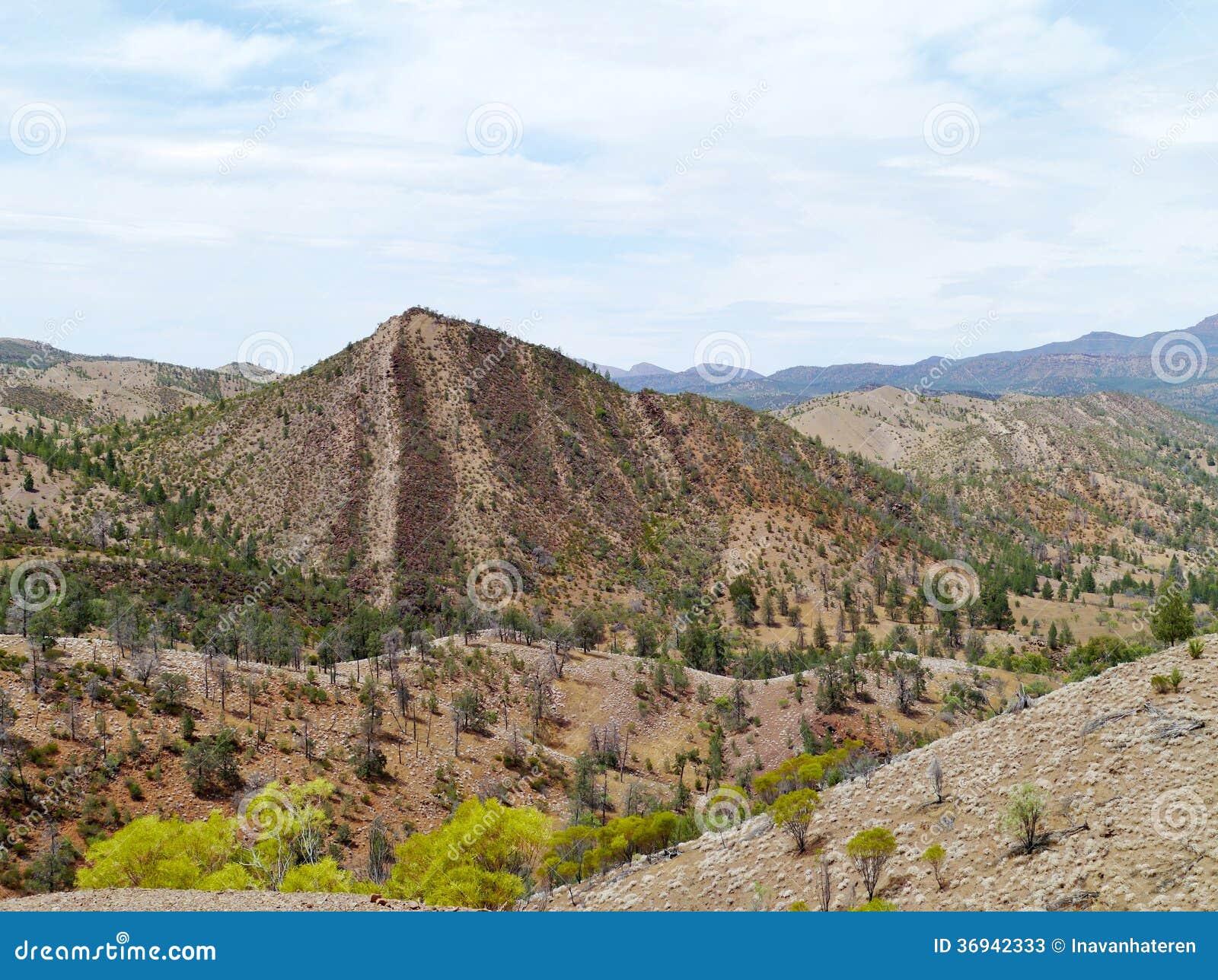 Flinders Ranges stock image. Image of view, vista, landscape - 36942333