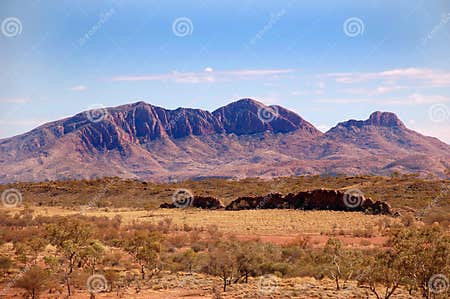 Flinders Ranges Mountains in Australia Stock Photo - Image of mountain ...