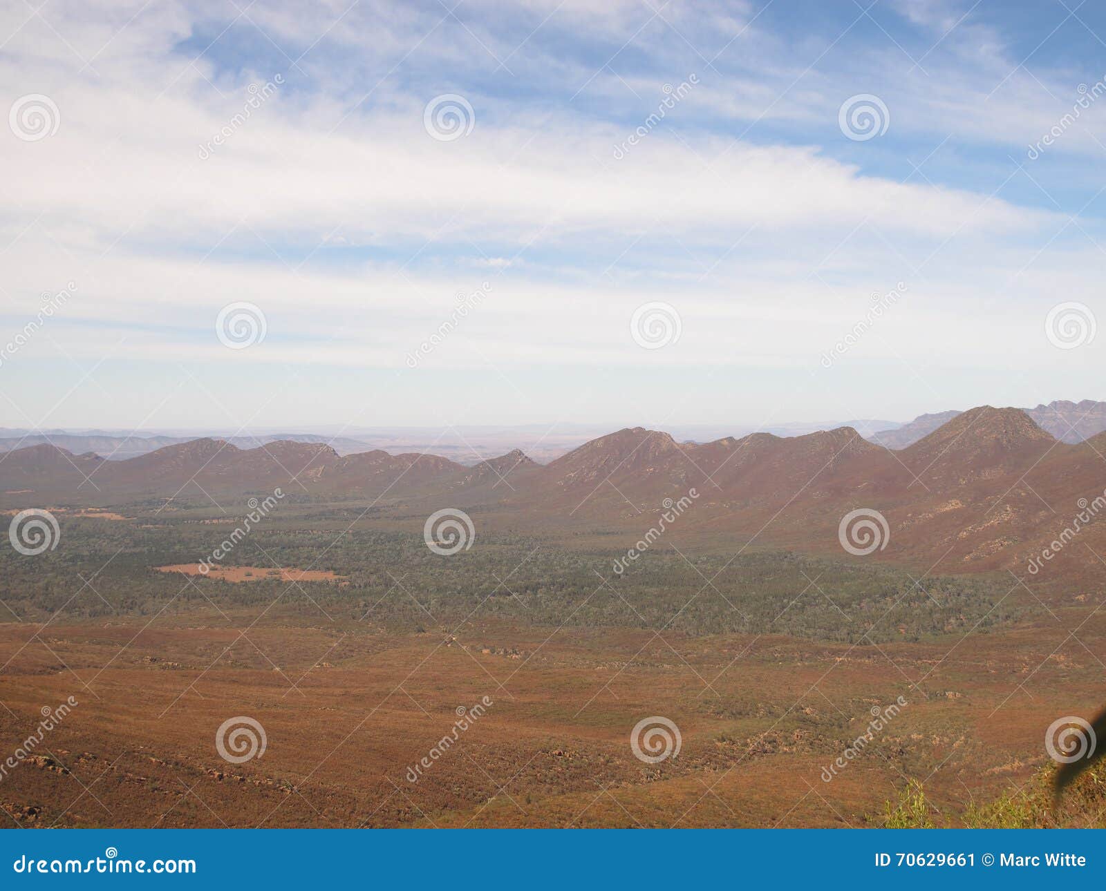 Flinders Ranges, South Australia Stock Image - Image of hill, panorama ...
