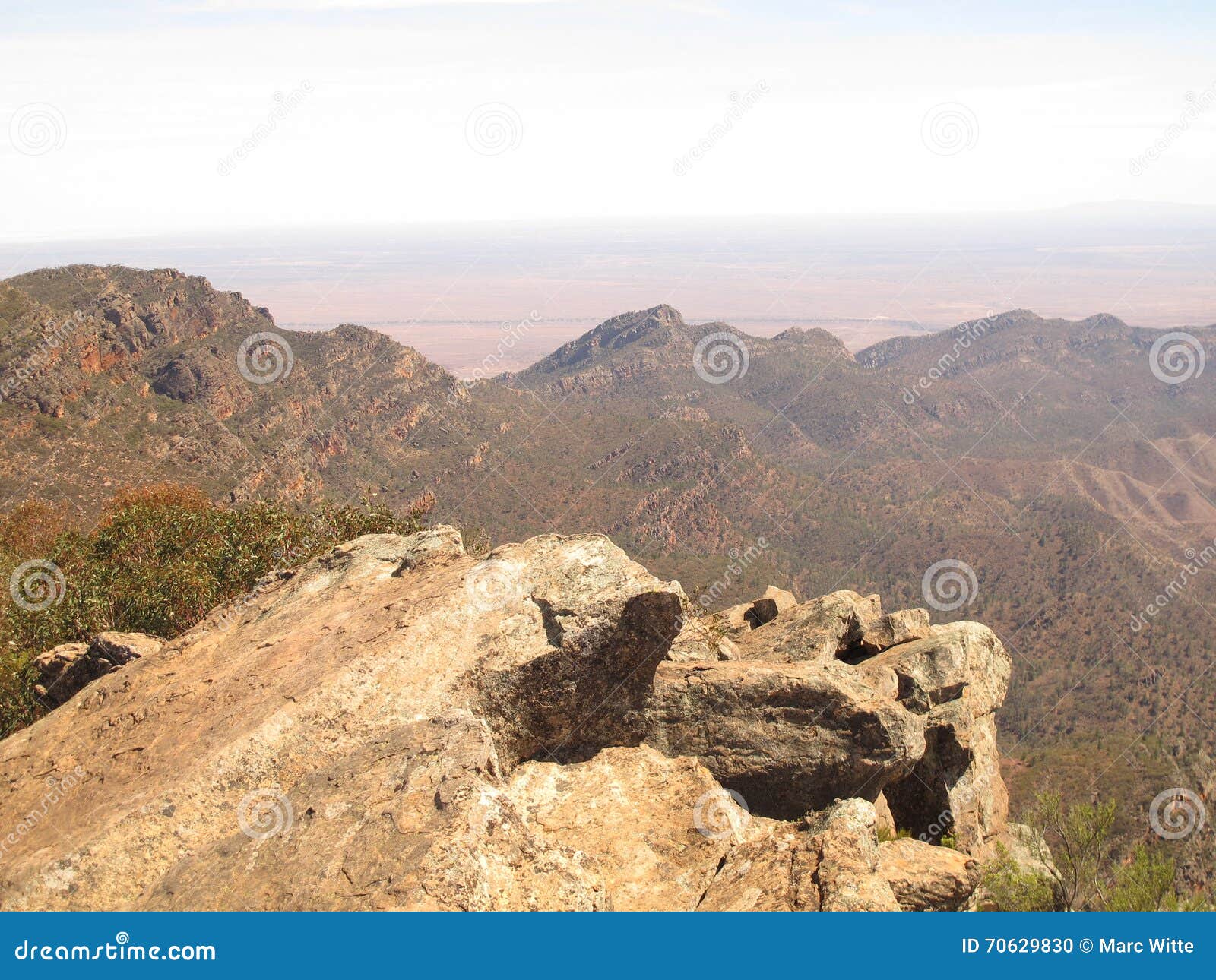 Flinders Ranges, South Australia Stock Photo - Image of hill, australia ...