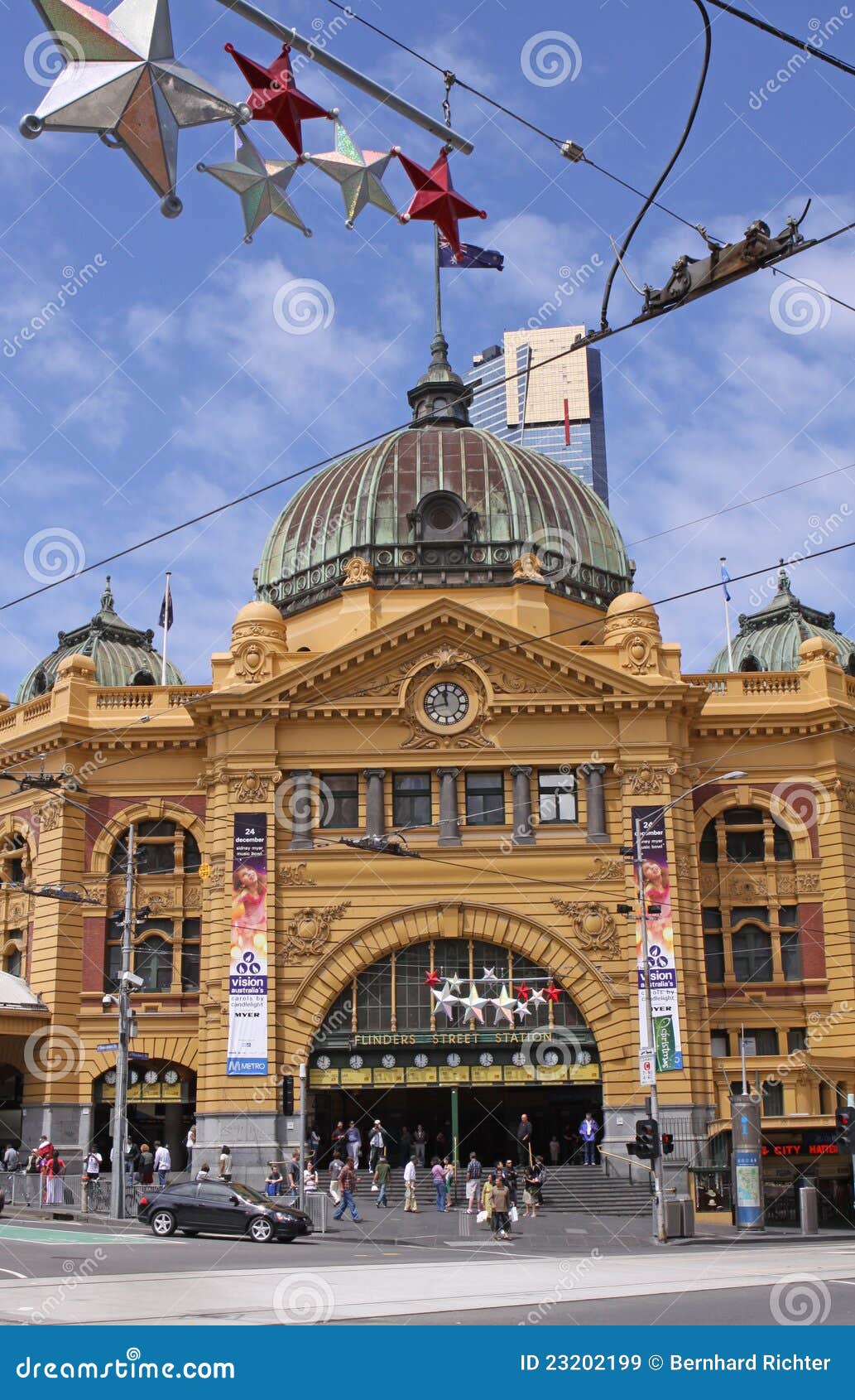 Flinders Street Station. Melbourne Editorial Stock Image - Image of ...