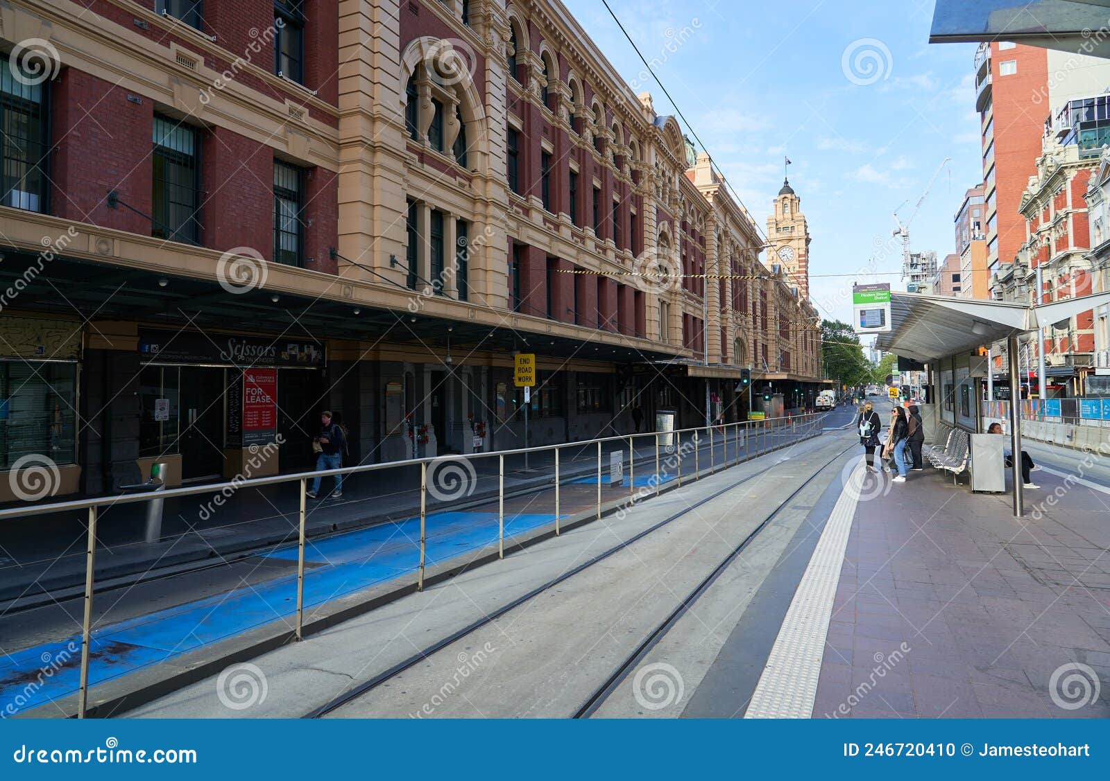 Flinders Street Station Melbourne Australia Imagen editorial - Imagen ...