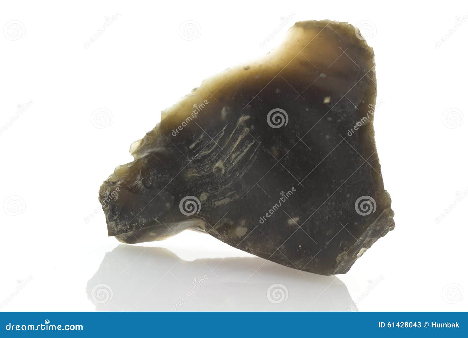 Flint stone isolated stock image. Image of rock, beautiful - 61428043