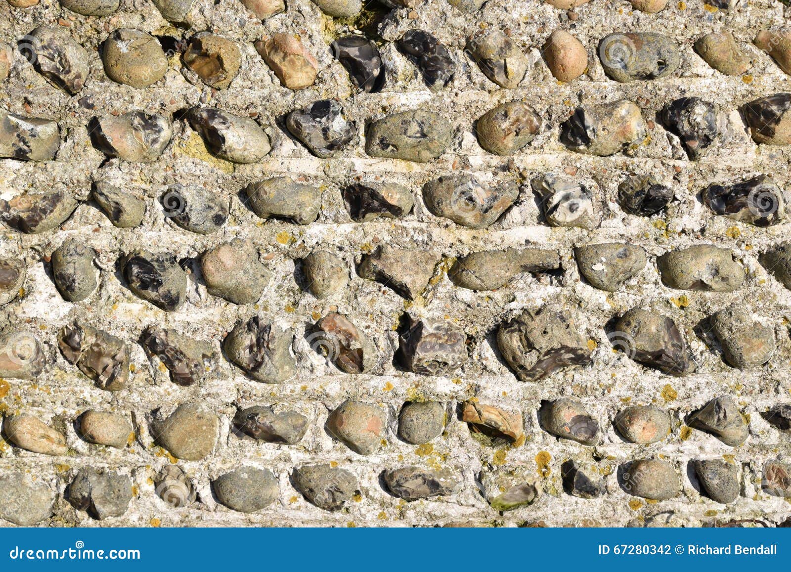 Flint stone wall stock photo. Image of brown, sussex - 67280342