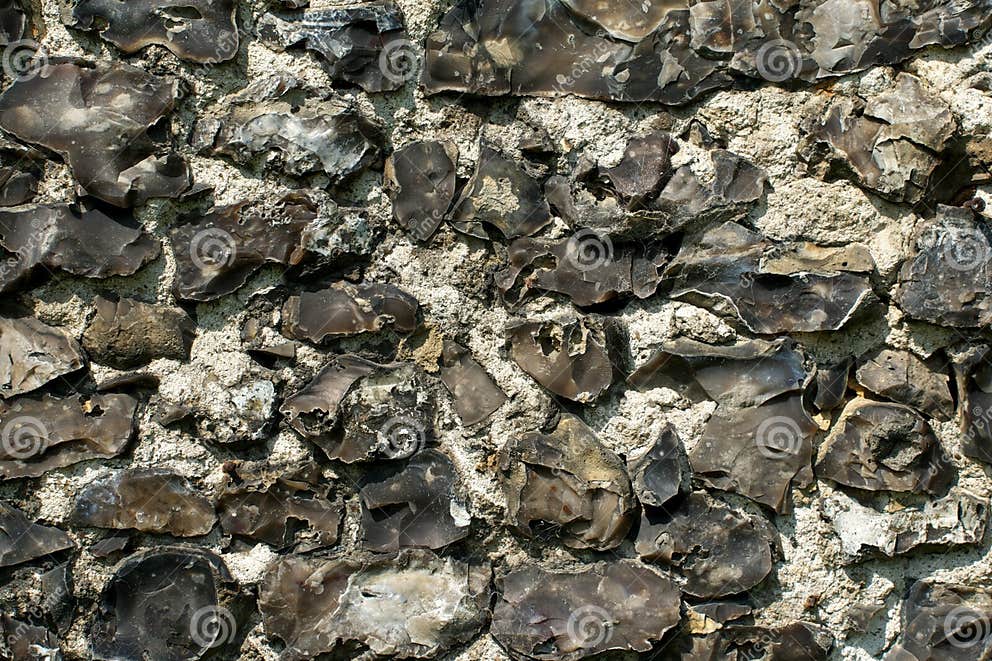 Flint texture stock photo. Image of brickwork, cement - 43548576
