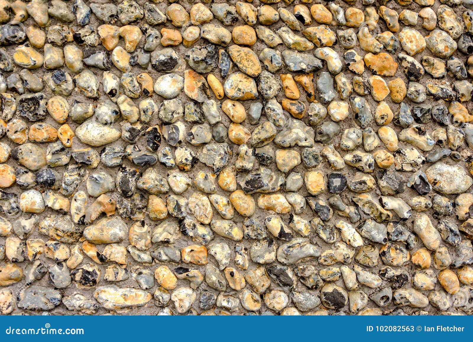 Flint wall texture stock image. Image of construction - 102082563