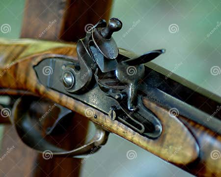 Flintlock stock image. Image of fire, flintlock, survival - 514887