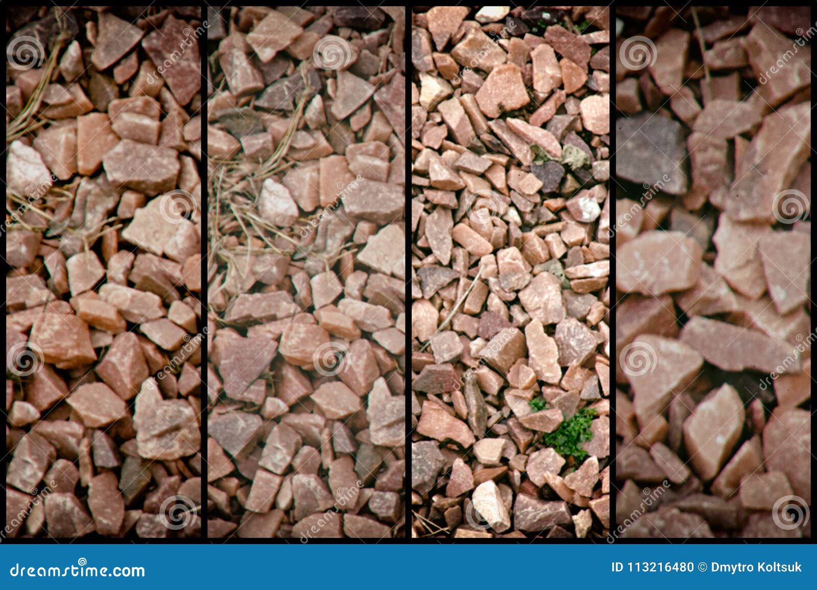 Flintstone Pebbles Structure of Red Stone for Background Stock Photo ...
