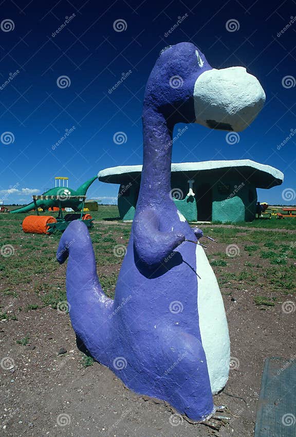 Flintstone Village editorial photography. Image of color - 23177877