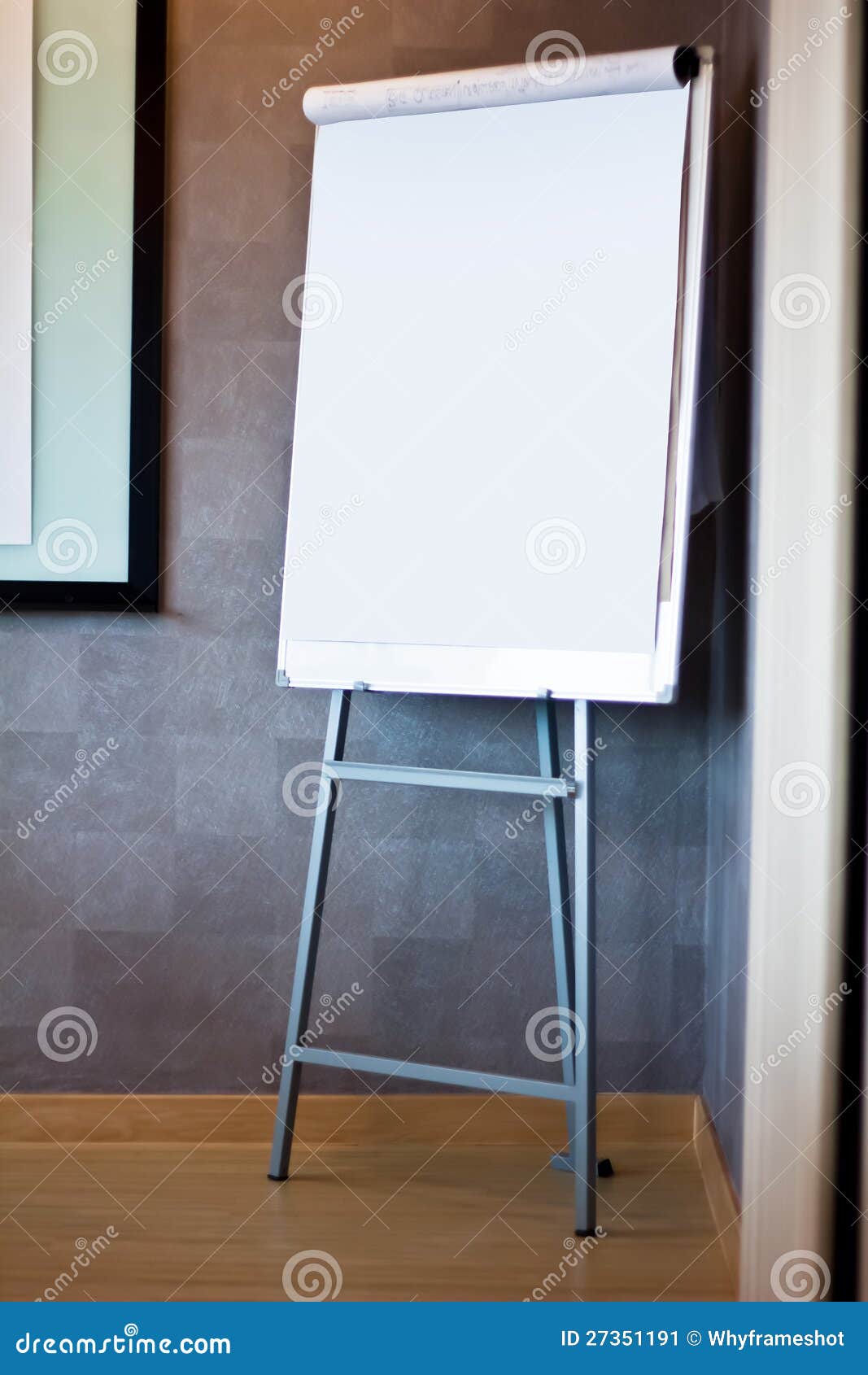 Flip chart stock image. Image of isolated, white, easel - 27351191