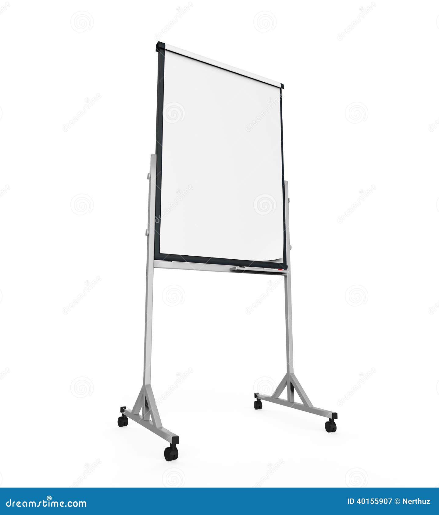 Flip Chart Paper Et Conseil Illustration Stock - Illustration du idées ...