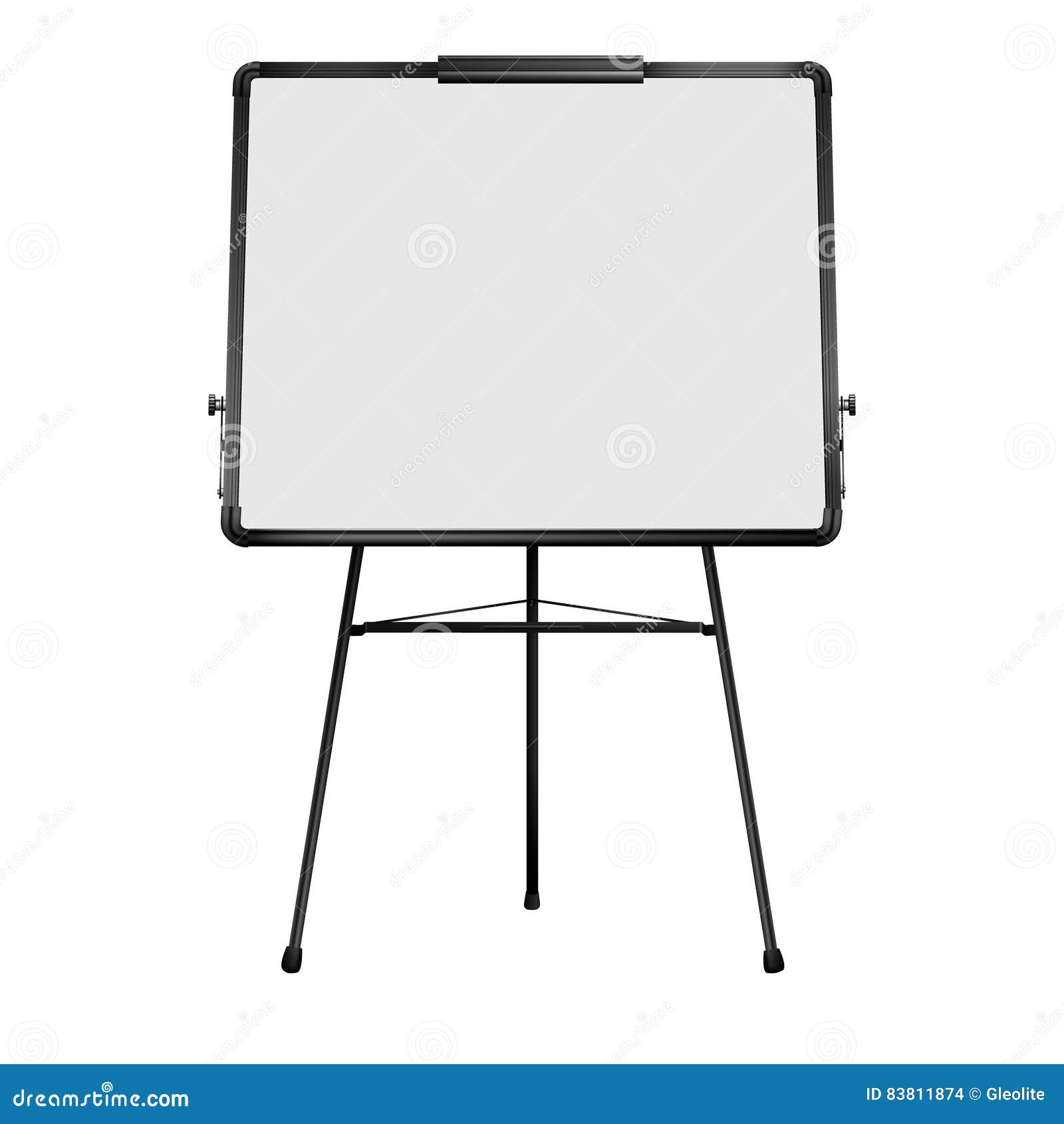 Flip Chart. Vector Illustration Stock Vector - Illustration of office ...