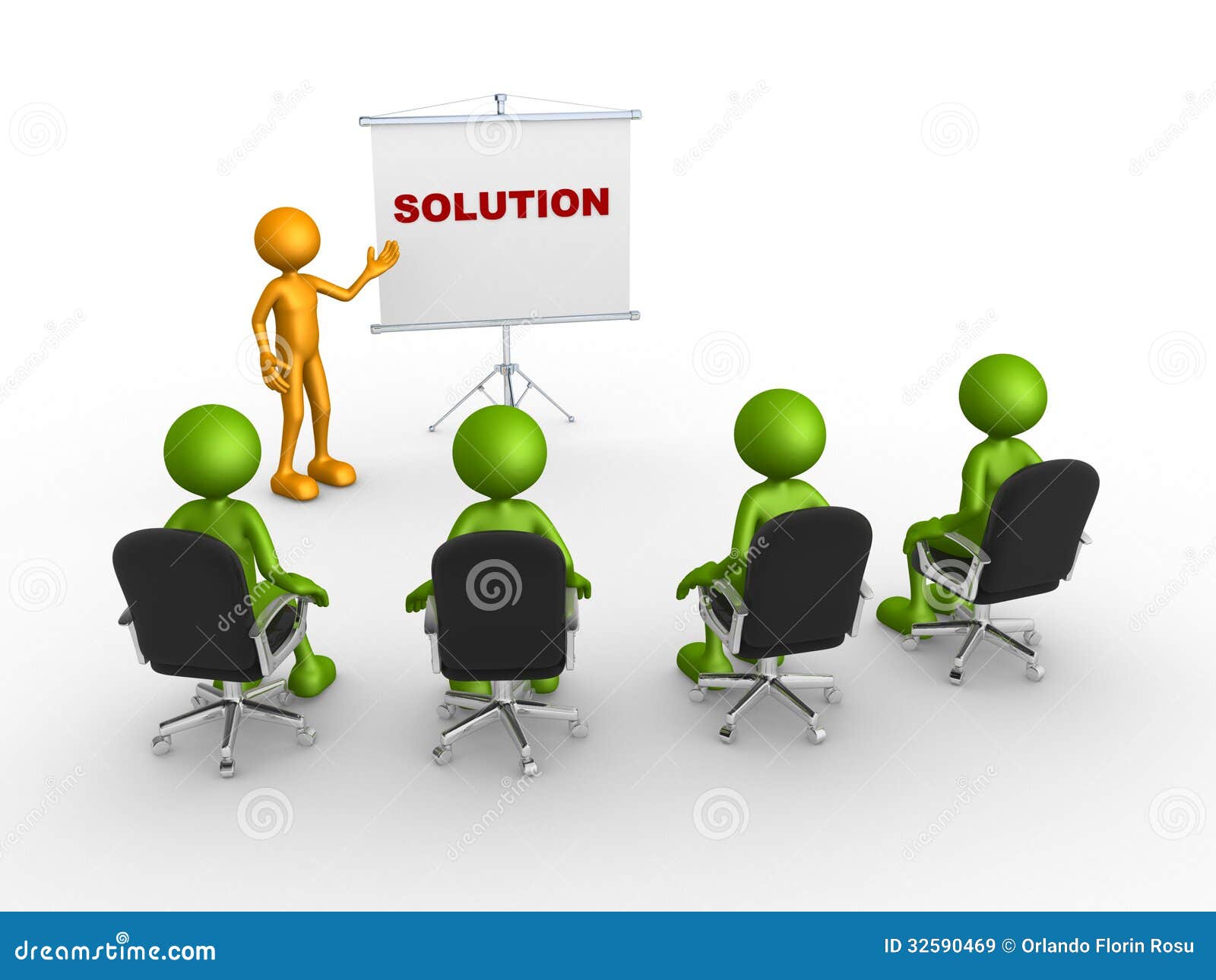 Flip Chart And Word Royalty-Free Stock Photography | CartoonDealer.com ...