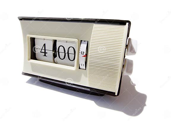 Flip clock numbers stock image. Image of flip, meeting - 959543