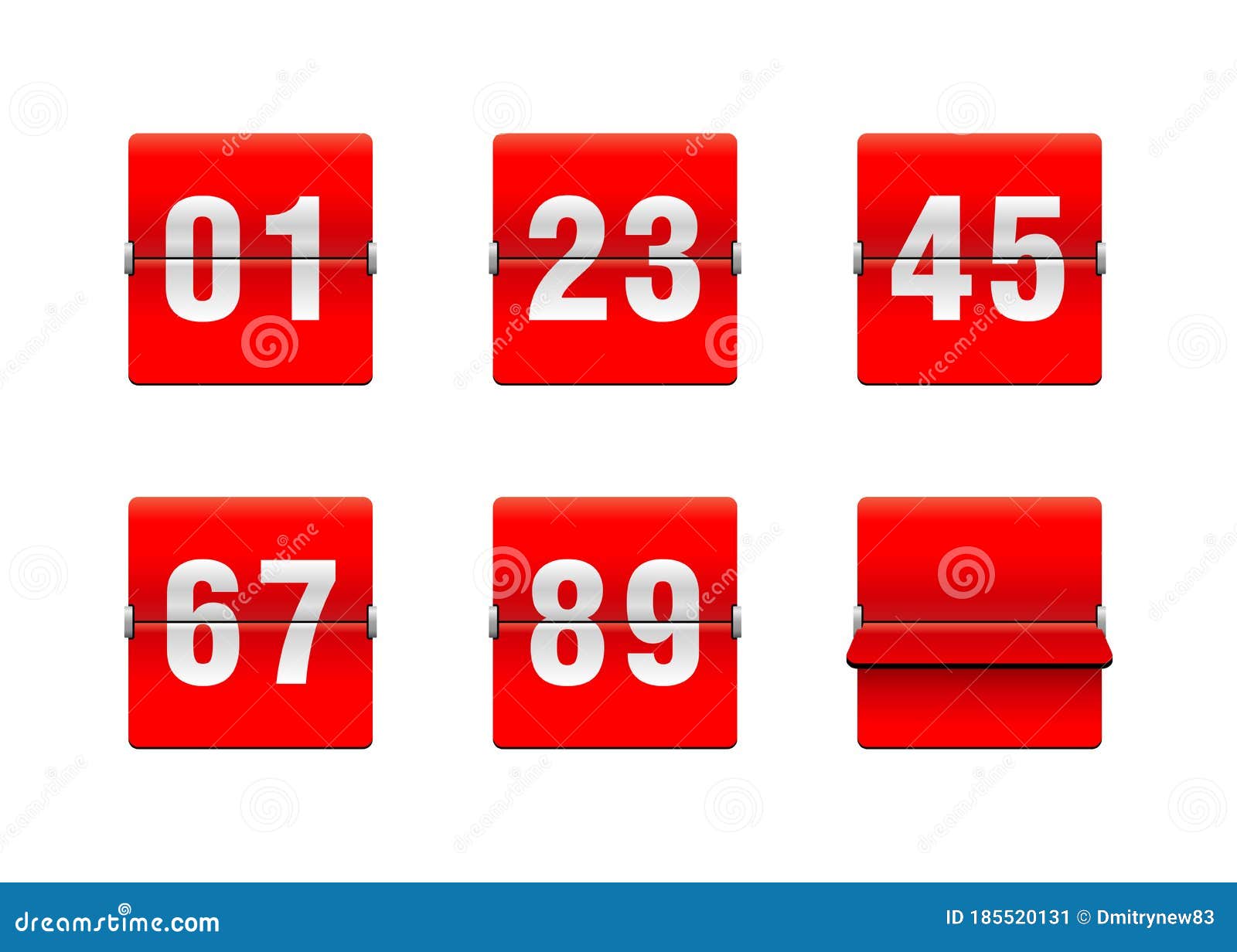 Flip Countdown Clock Counter Timer Vector Time Remaining Count Down Flip Board With Scoreboard