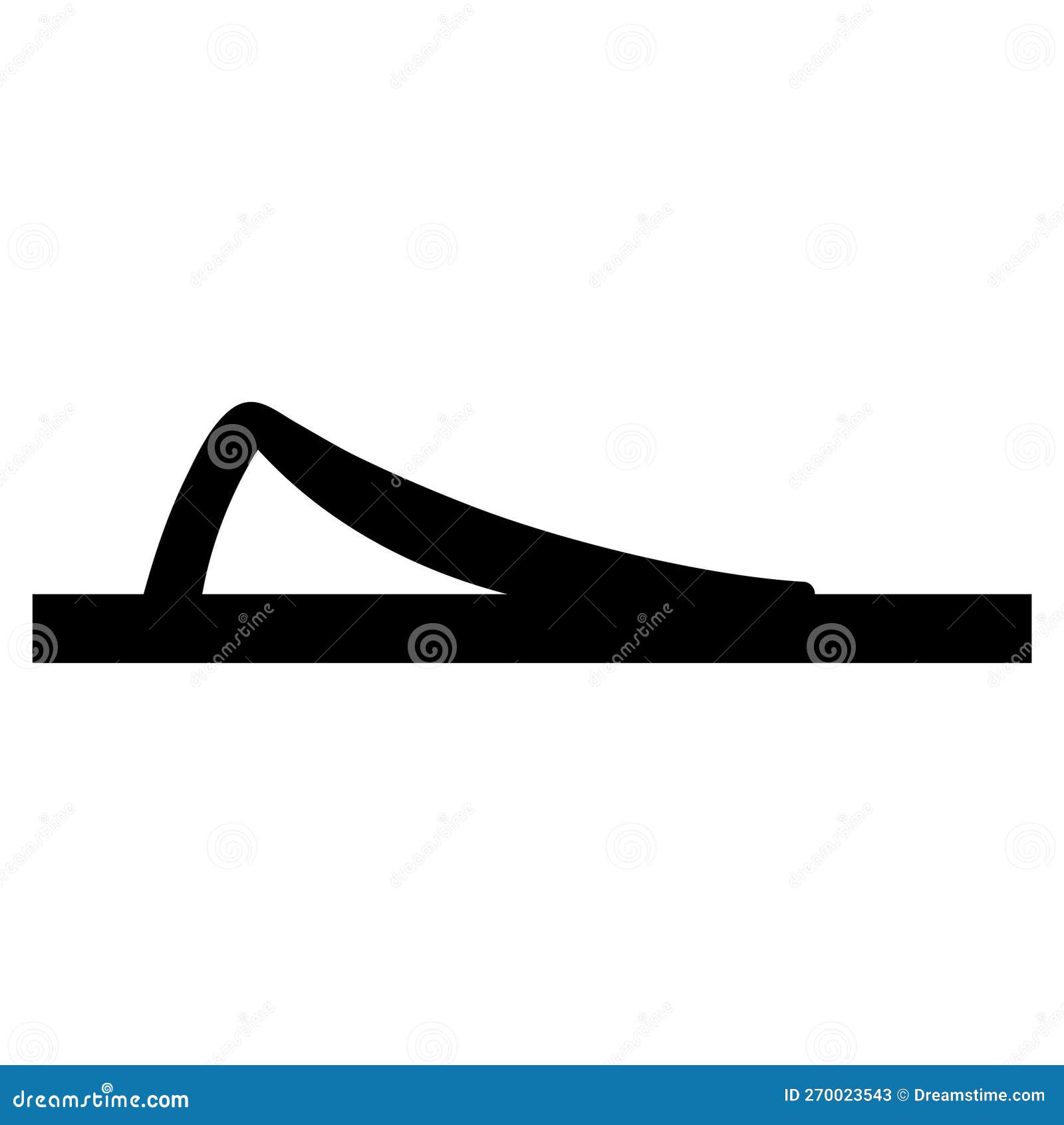 Flip-flops logo vector stock illustration. Illustration of comfortable ...