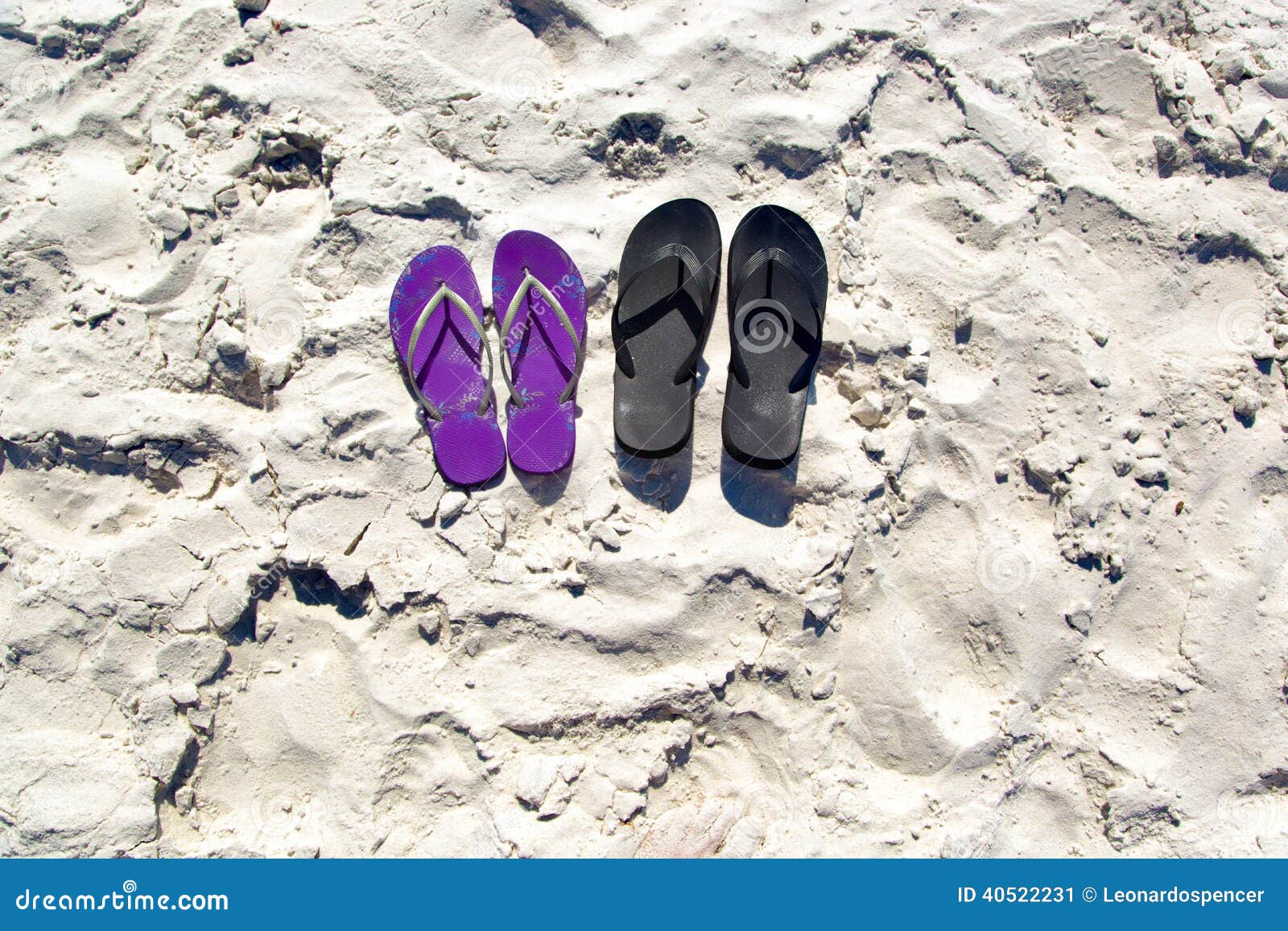 Flip flops in the sand stock image. Image of sunshade - 40522231