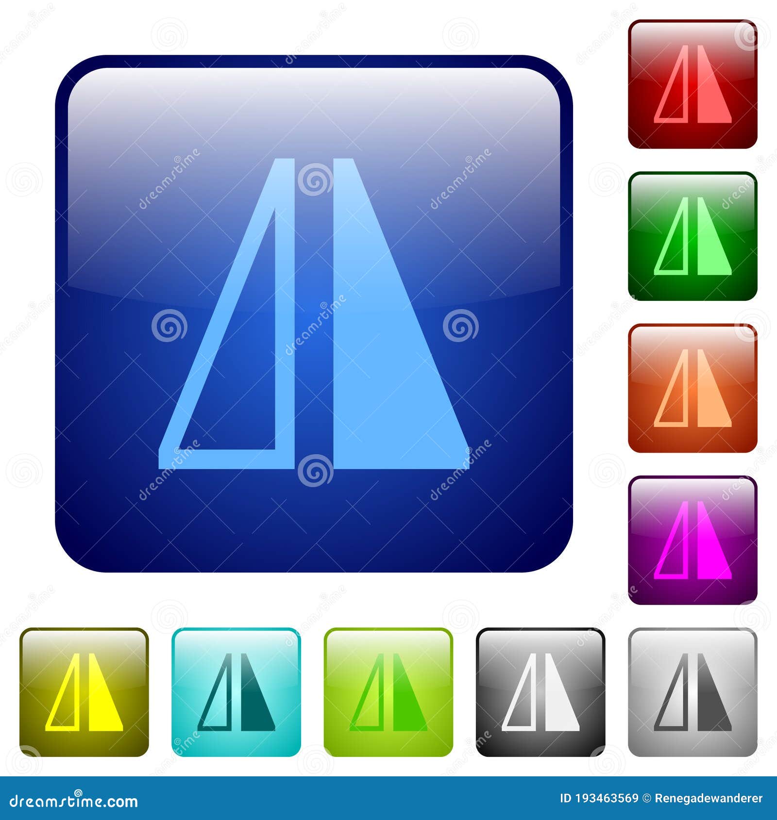 Flip Horizontal Icon. Display Flip Horizontal Symbol For Mobile UI ...