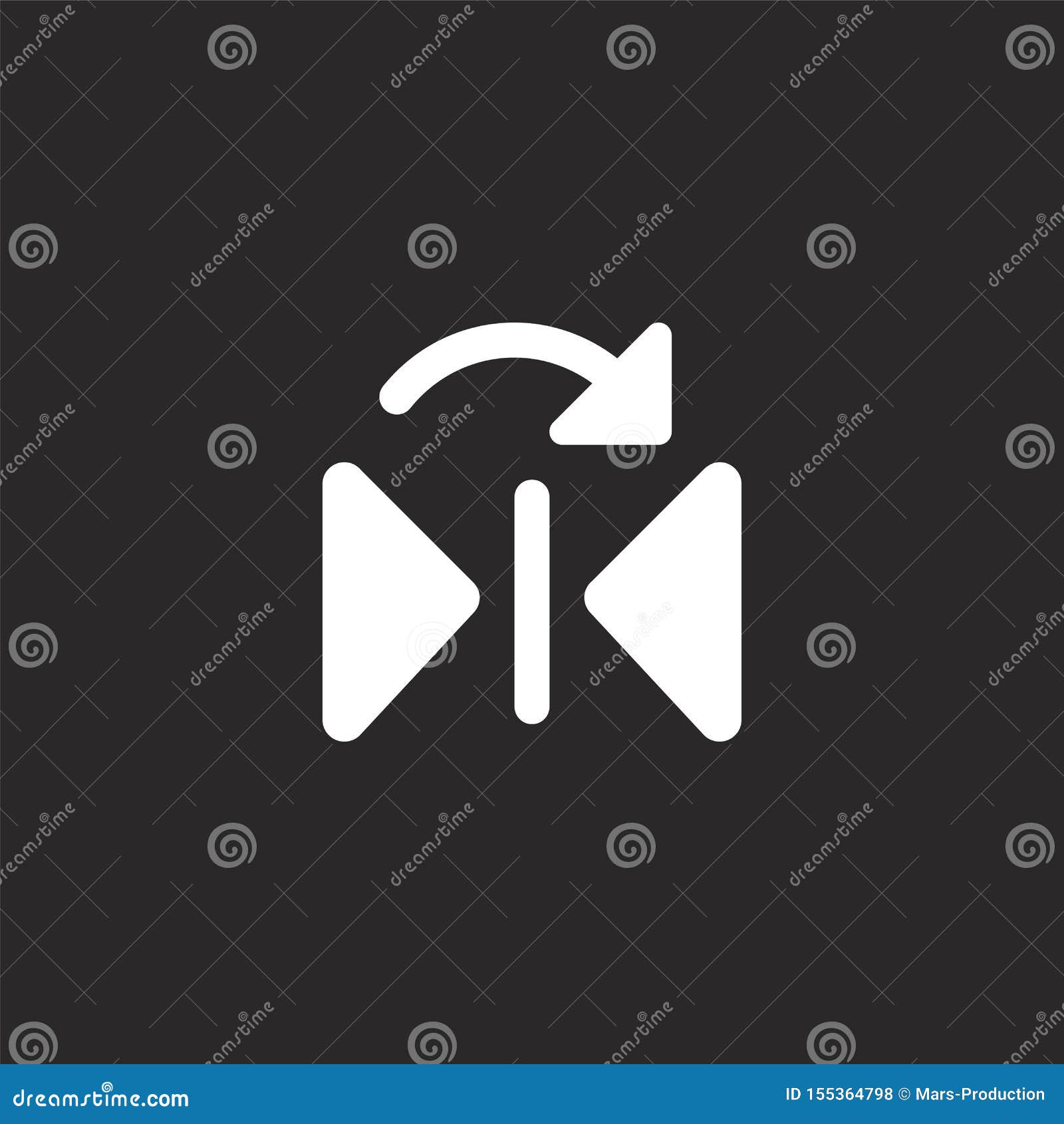 Flip Icon. Filled Flip Icon for Website Design and Mobile, App ...