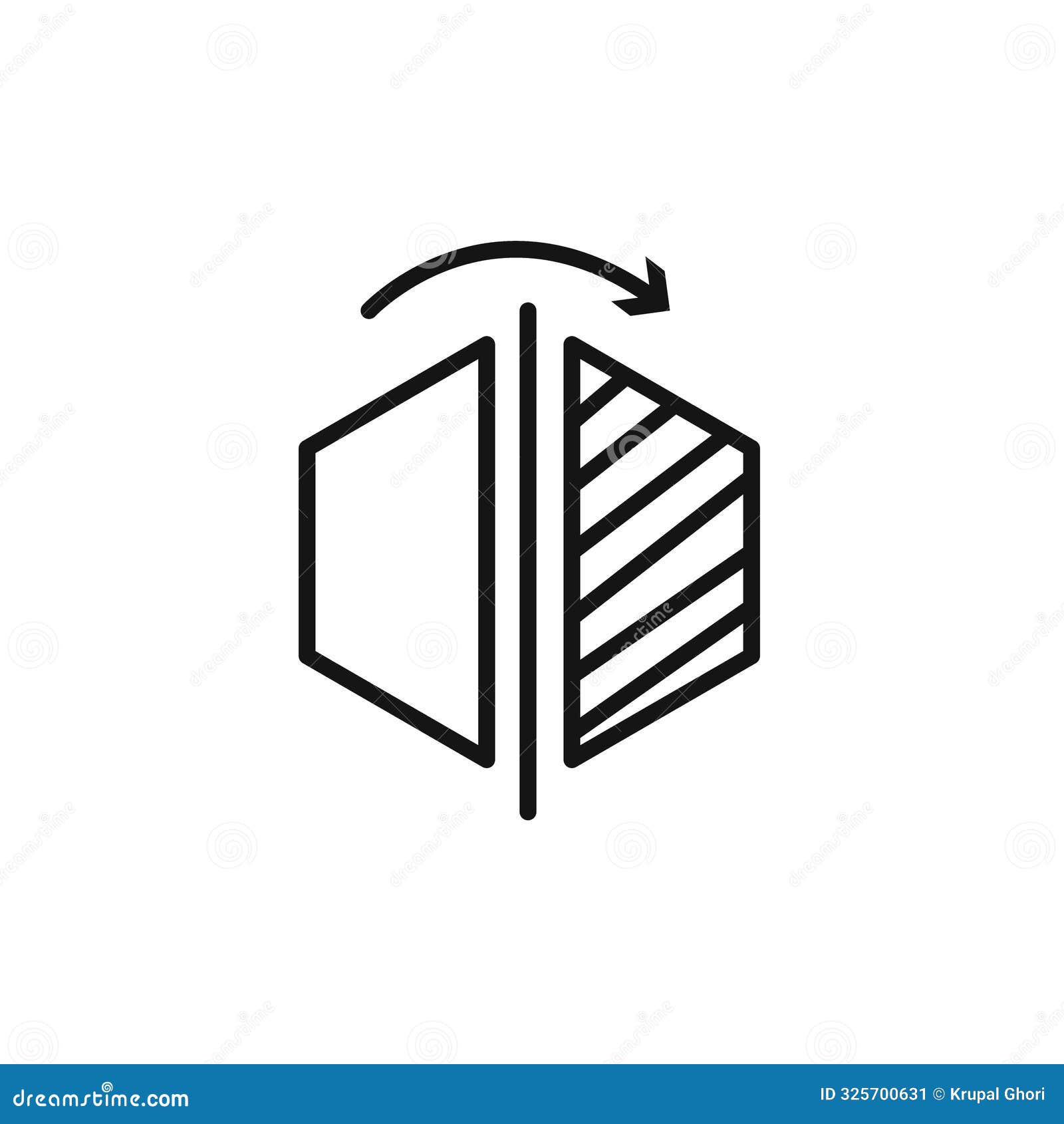 Flip Icon Vector Set Collection for Web Stock Illustration ...