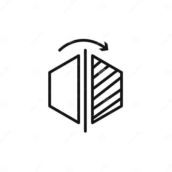 Flip Icon Vector Set Collection for Web Stock Illustration ...