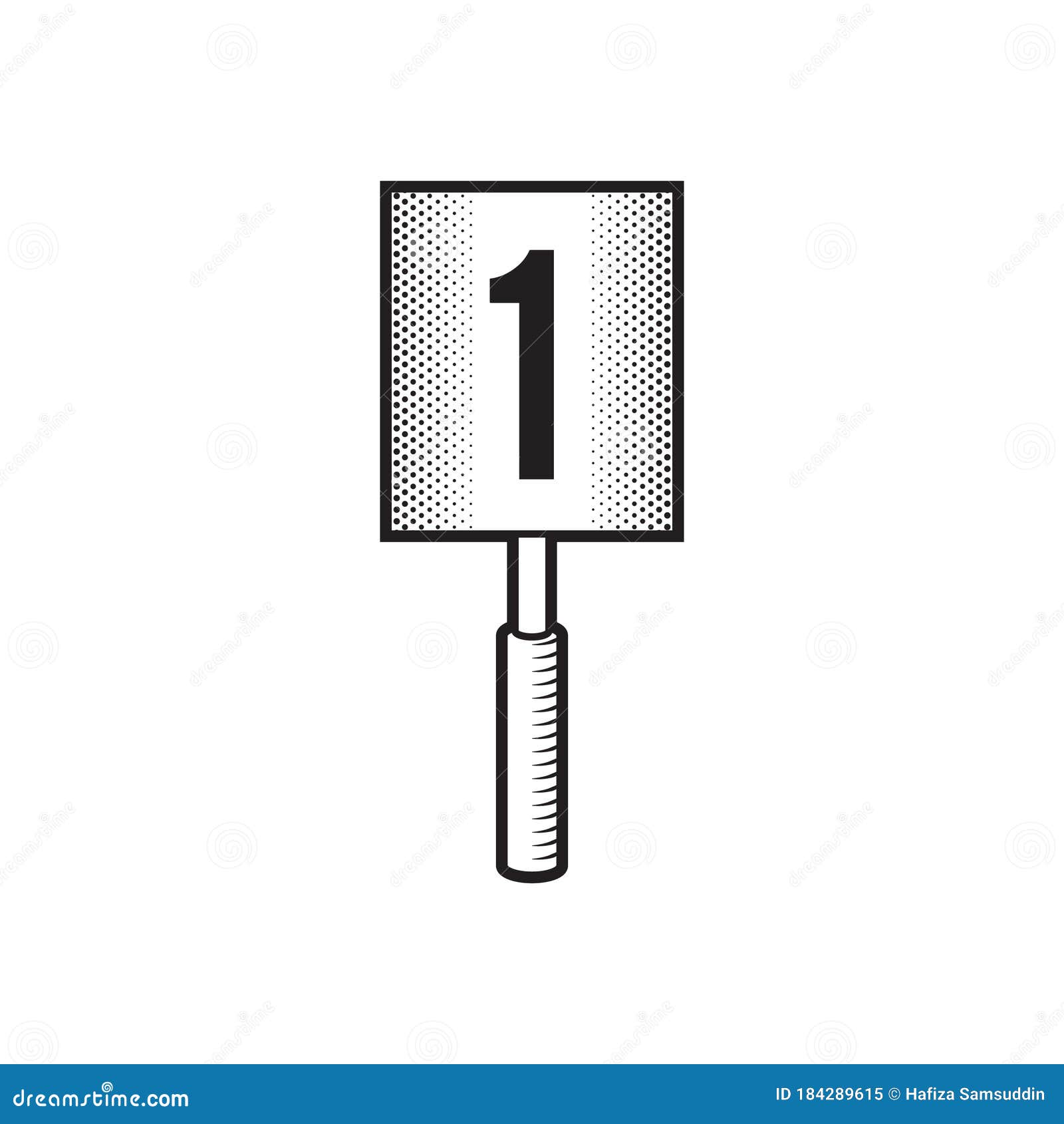 Flip Indicator. Vector Illustration Decorative Background Design Stock ...